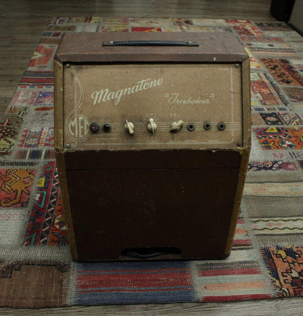 1949 Magnatone M192-5 Troubadour Combo Amplifier – Imperial Vintage Guitars