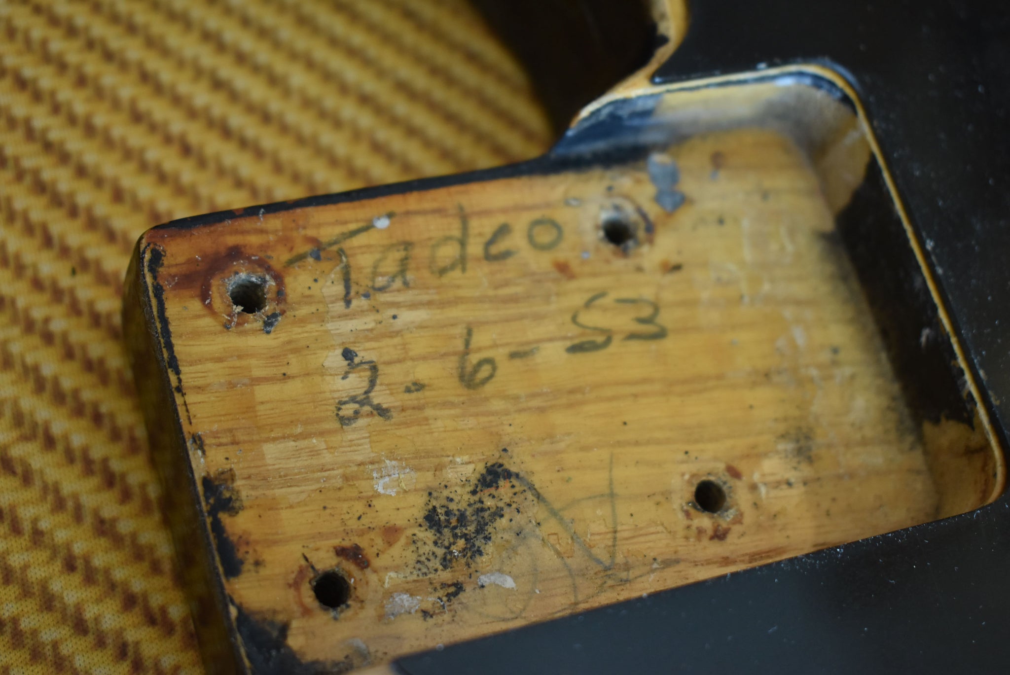1953 Fender Precision Bass Pre-CBS Butterscotch Blonde w/HSC – Imperial ...