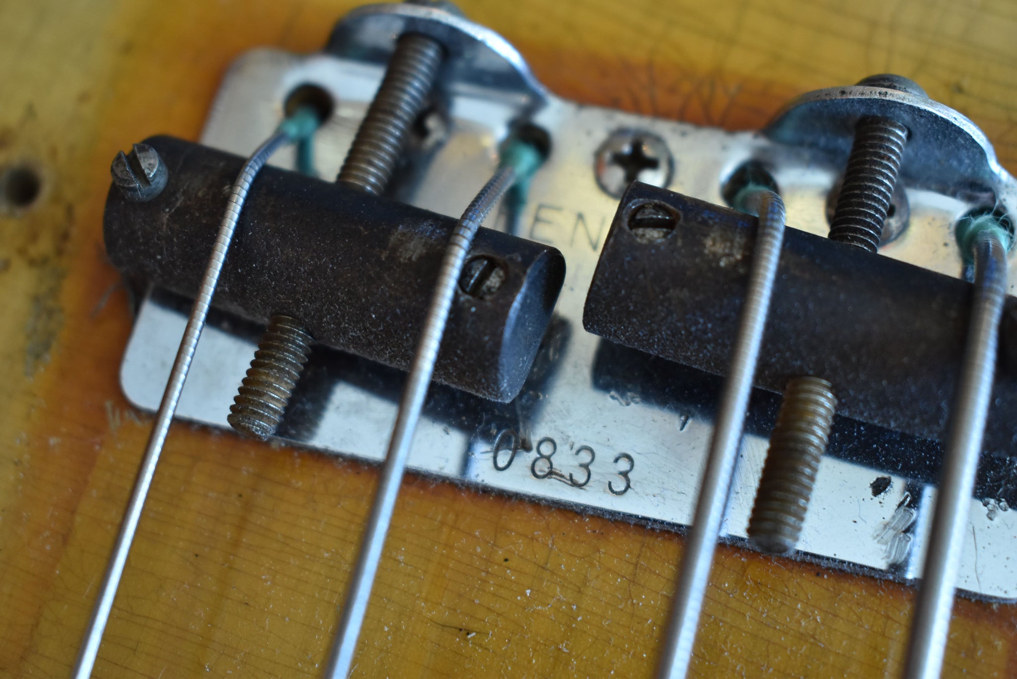 1953 Fender Precision Bass Pre-CBS Butterscotch Blonde w/HSC – Imperial ...