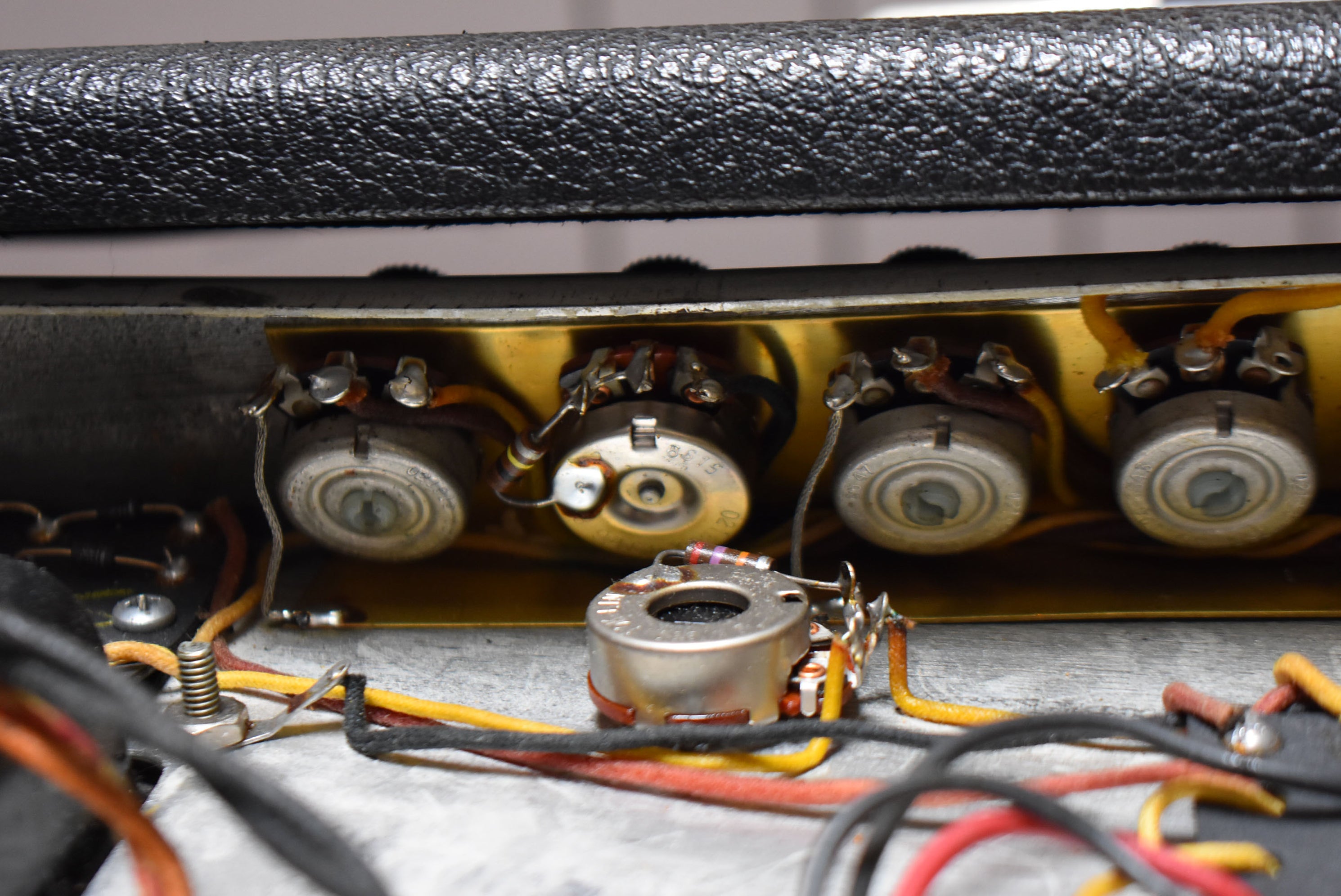 1967 Fender Twin Reverb AB763 2x12" Combo Amplifier Black – Imperial ...