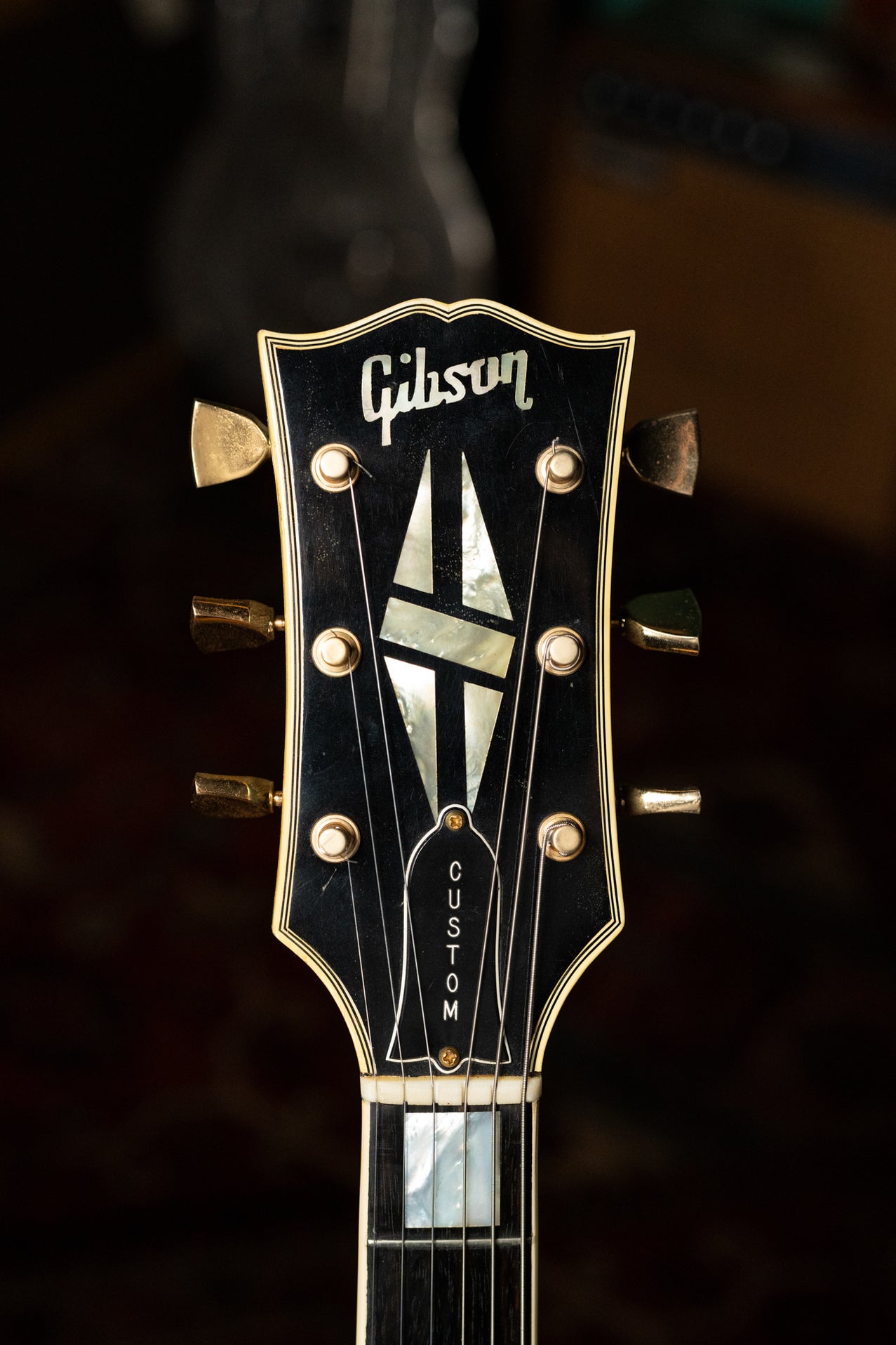 1968 Gibson SG Custom Pelham Blue Factory Bigsby Left-Handed 1 of 2 Ev ...
