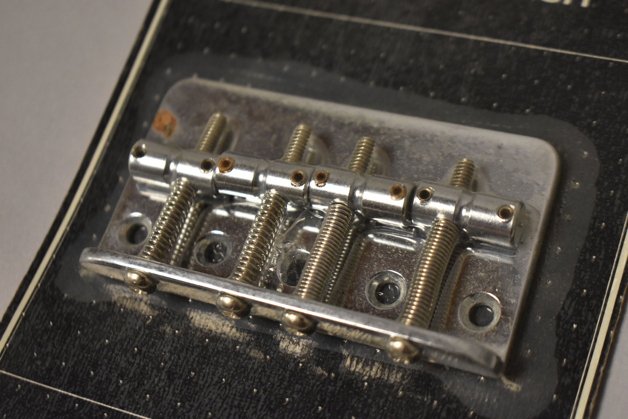 1970s-1980s Schecter USA Hardtail Bass Bridge Sealed NOS Chrome ...