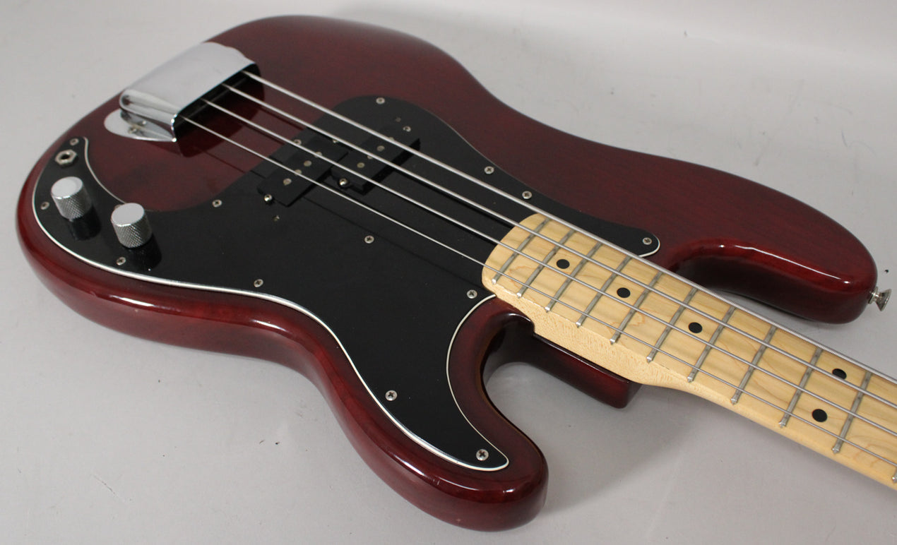 1978 Fender Precision Wine Red Bass Guitar w/OHSC – Imperial Vintage ...