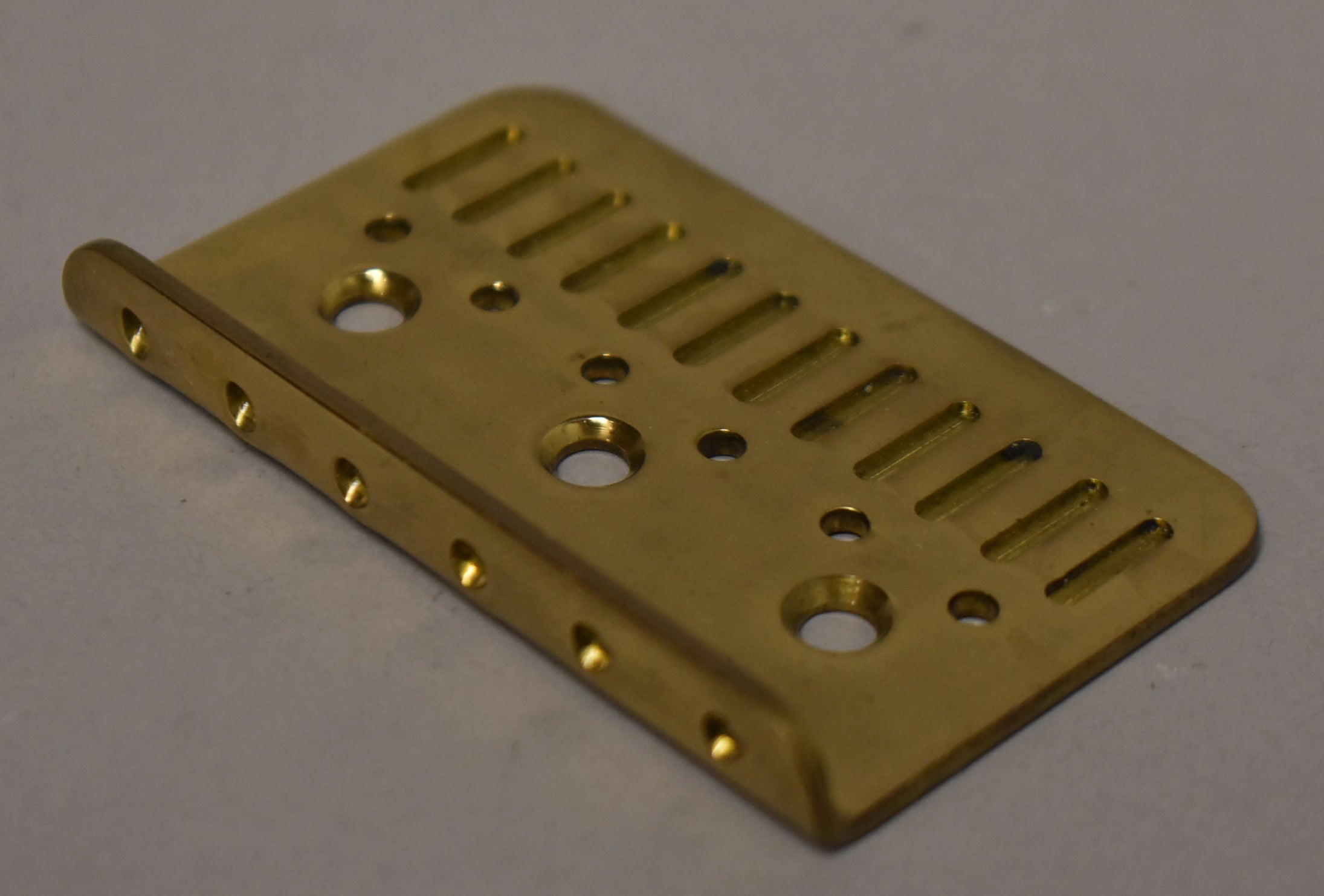 1980s Schecter USA Guitar Hardtail Bridge Plate Gold NOS – Imperial ...