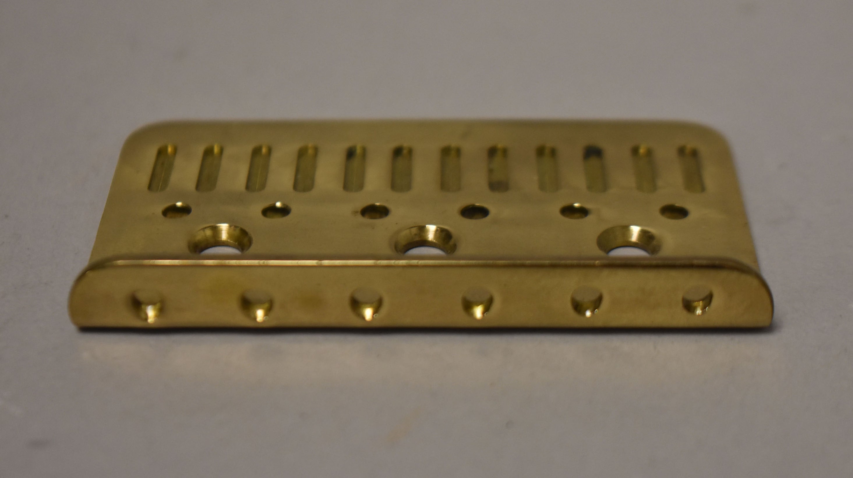 1980s Schecter USA Guitar Hardtail Bridge Plate Gold NOS – Imperial ...