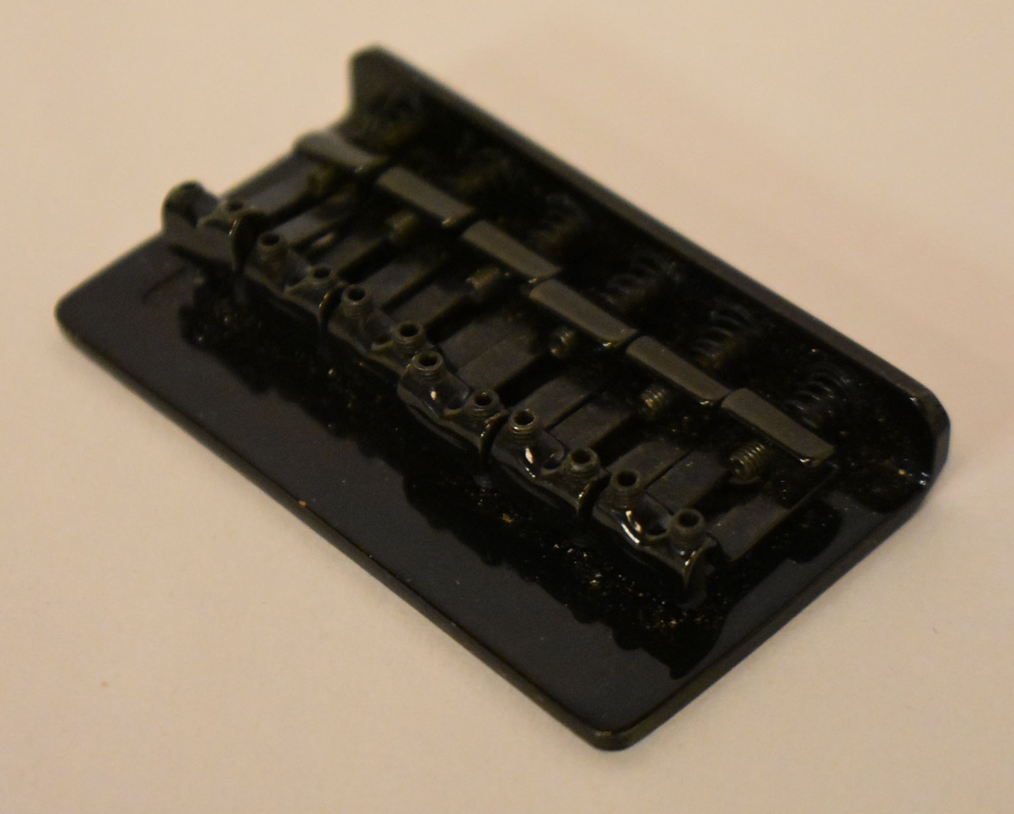 1980s Schecter USA Hardtail Bridge Black NOS – Imperial Vintage Guitars