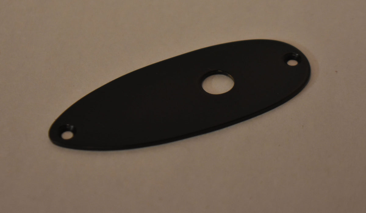 1980s Schecter USA Input Jack Plate Black NOS – Imperial Vintage Guitars