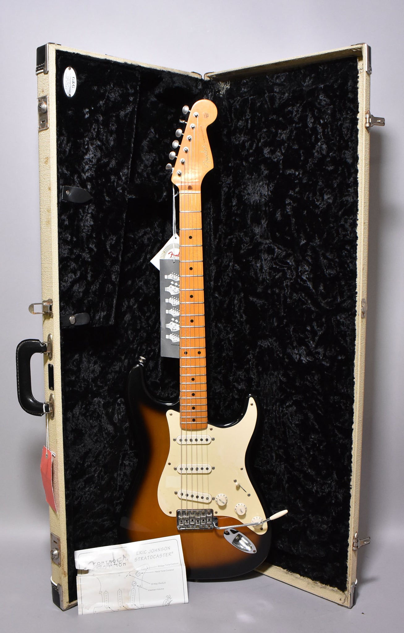2006 Fender Eric Johnson Stratocaster Sunburst Maple w/OHSC – Imperial ...