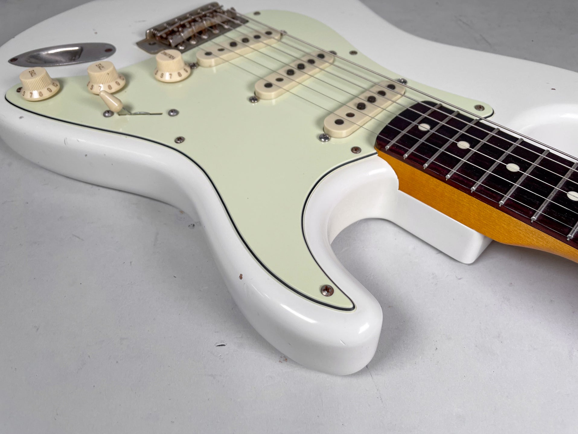 2006 K-Line S-Type #009 Stratocaster Style Olympic White Relic w/HSC ...