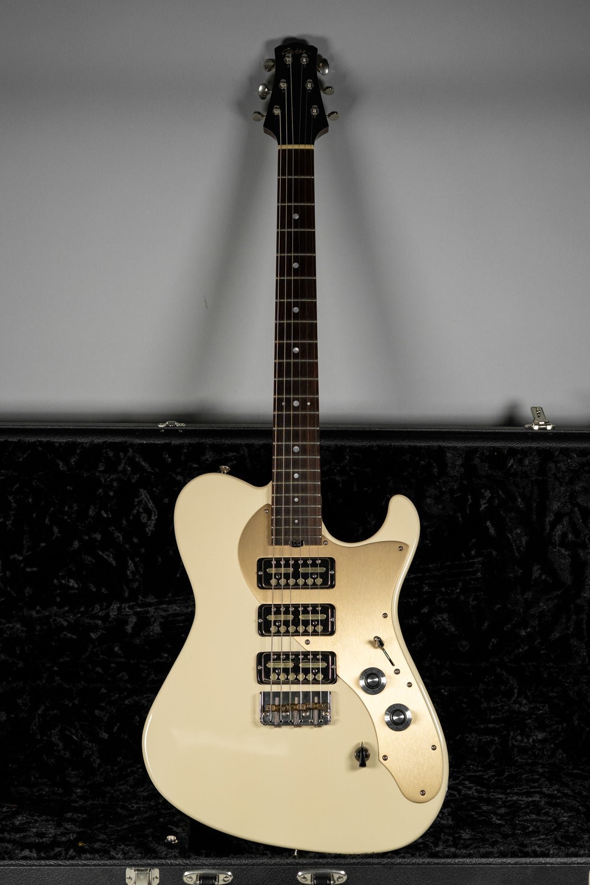 2015 Asher Guitars GT-3 Antique White Lollar Gold Foils w/OHSC ...