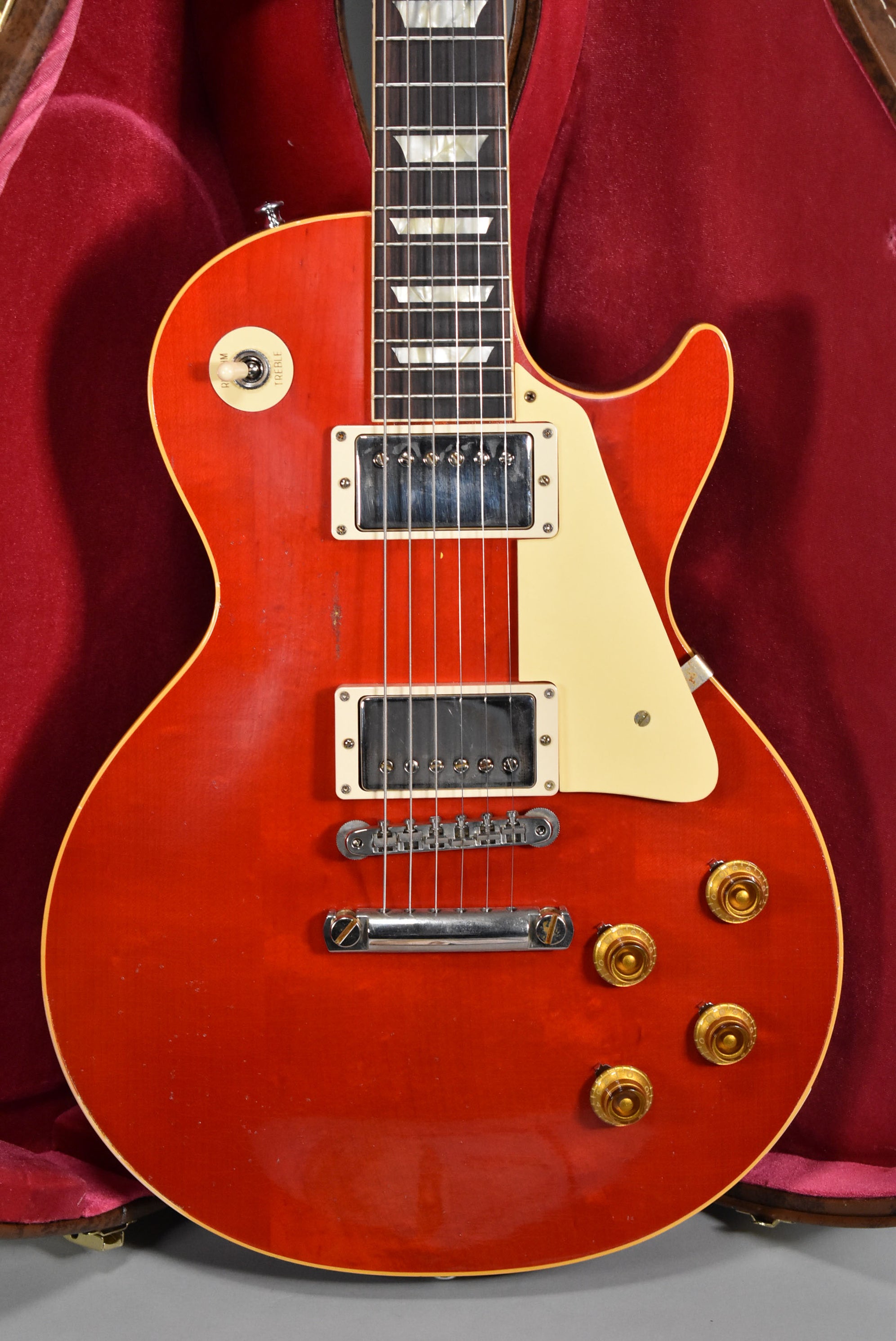 2023 Gibson Custom M2M '57 Les Paul "Sweet Cherry" Murphy Lab w/OHSC ...