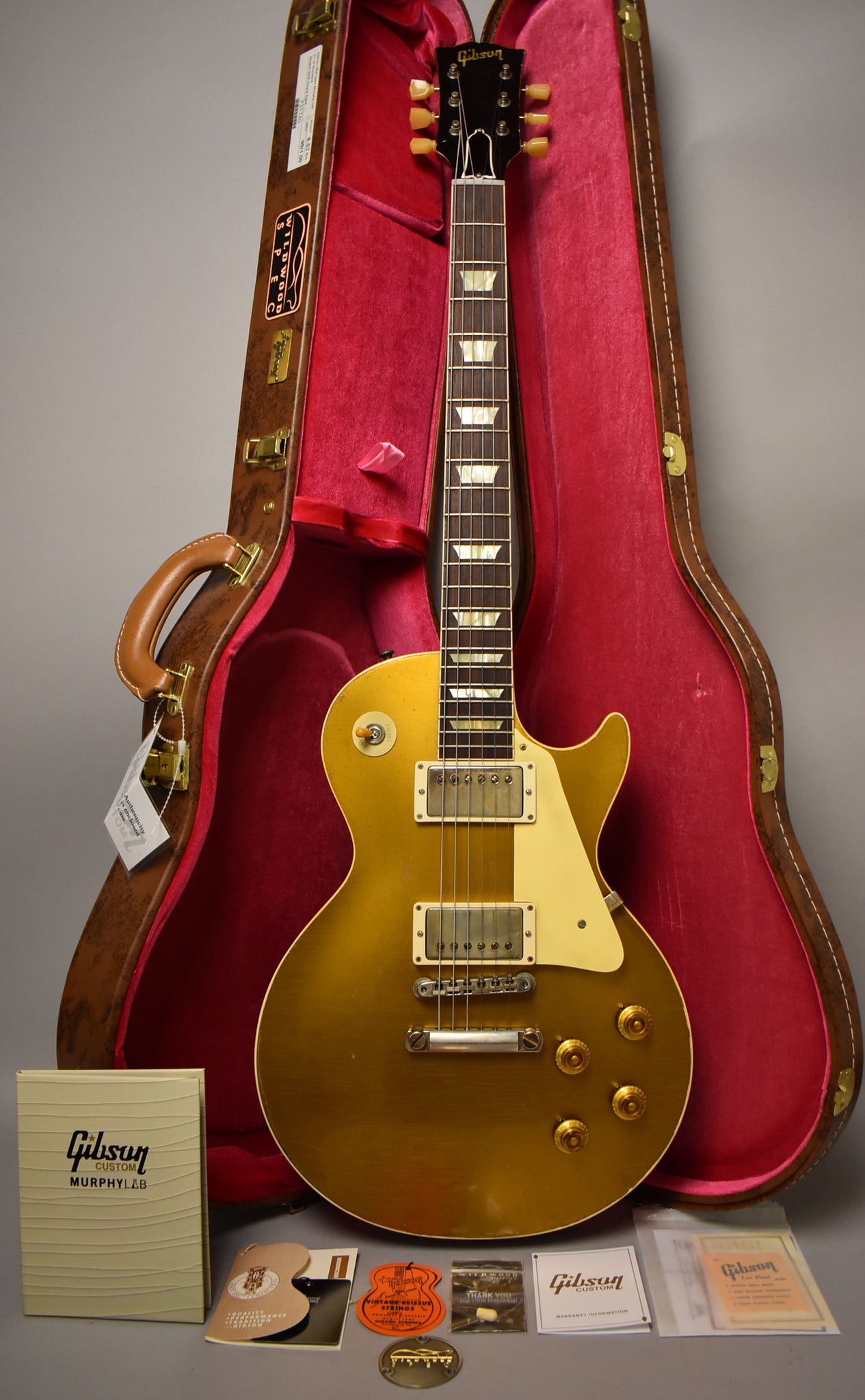 2024 Gibson Custom Wildwood Spec '57 Les Paul Standard Murphy Lab Heav ...
