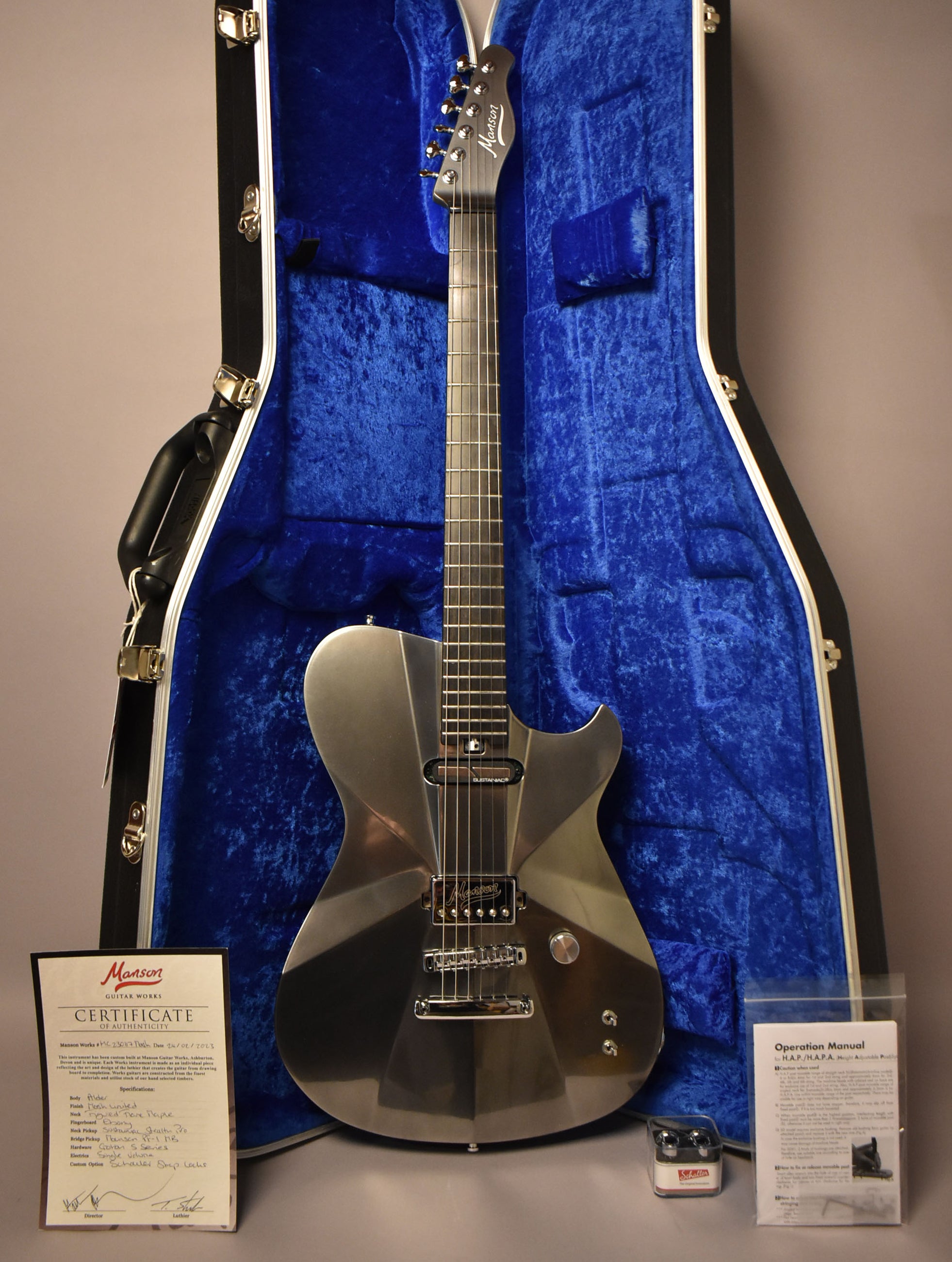 2024 Manson Guitar Works MB GEO Mask V1 Limited Edition w/OHSC ...