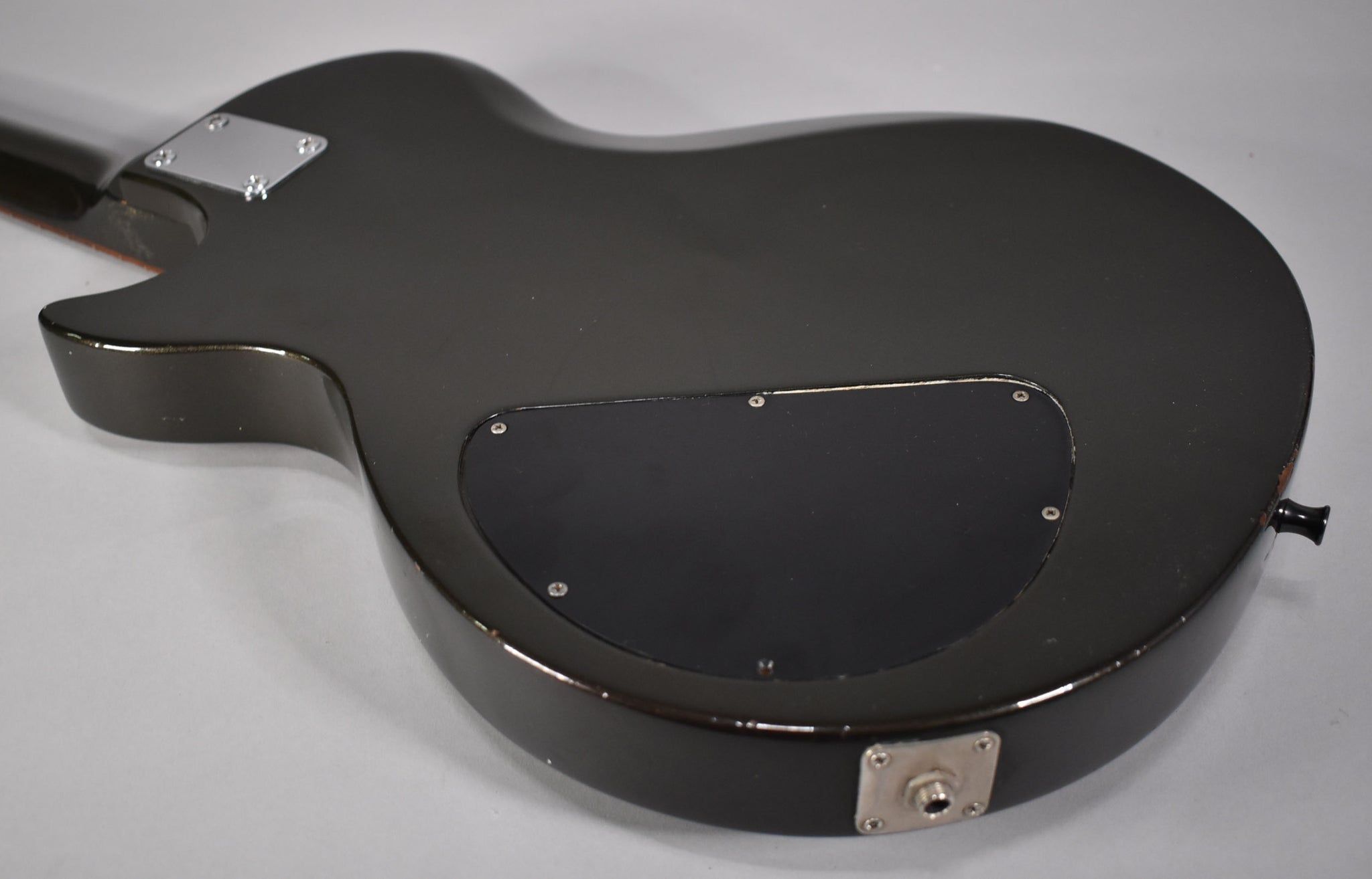 1985 Gibson Les Paul Invader Black Olive Finish – Imperial Vintage Guitars