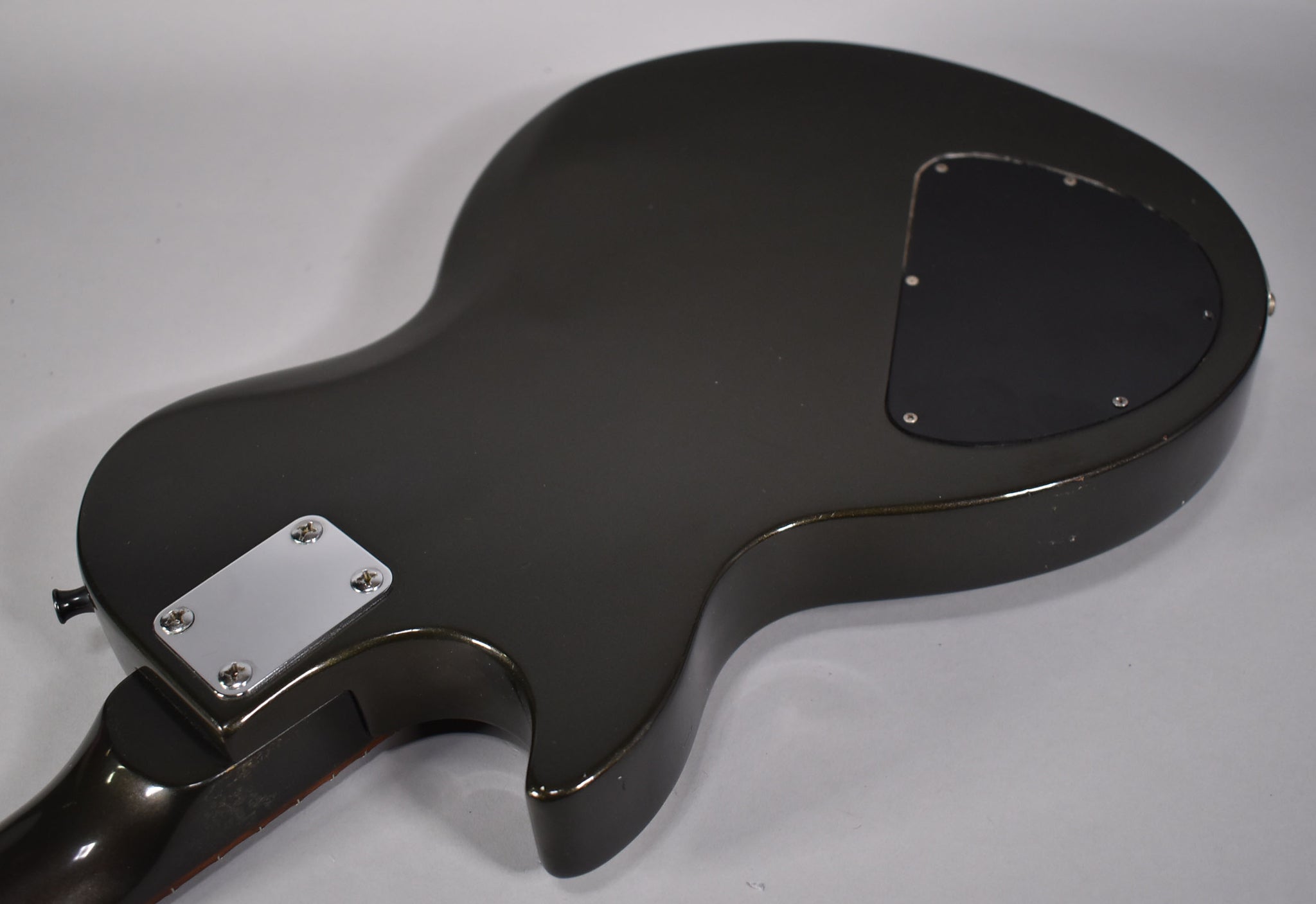 1985 Gibson Les Paul Invader Black Olive Finish – Imperial Vintage Guitars