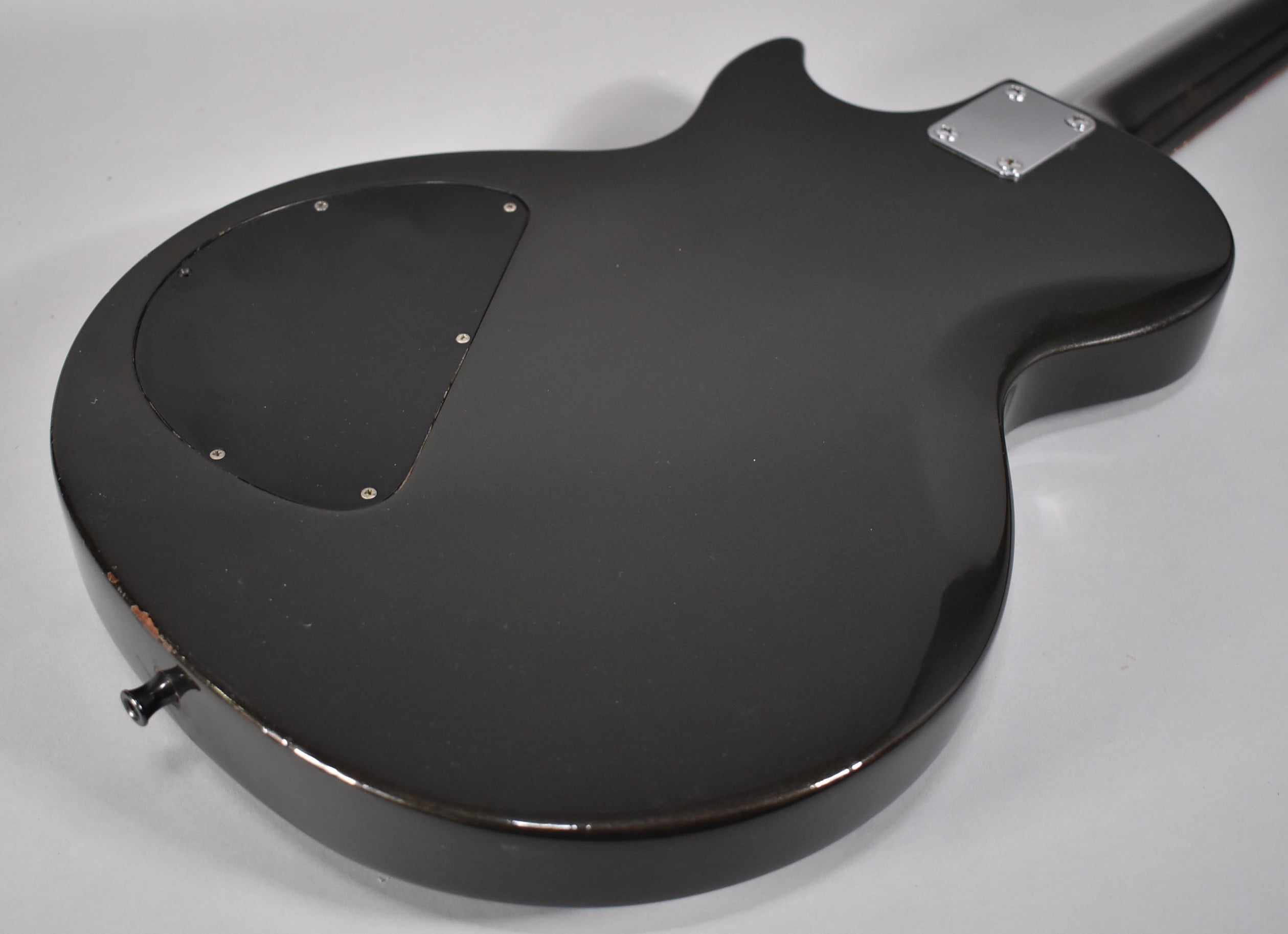 1985 Gibson Les Paul Invader Black Olive Finish – Imperial Vintage Guitars