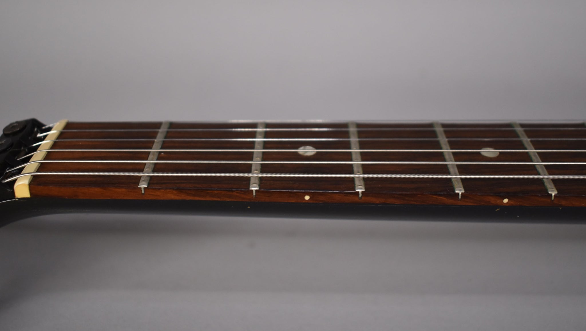 1985 Gibson Les Paul Invader Black Olive Finish – Imperial Vintage Guitars
