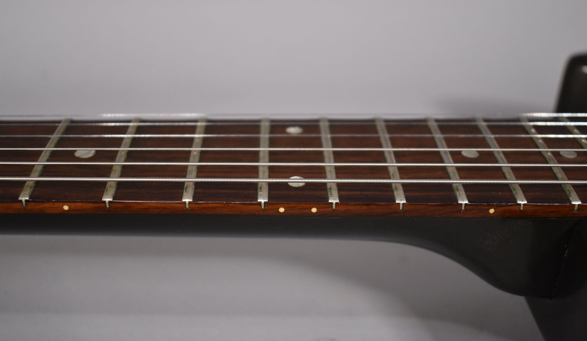 1985 Gibson Les Paul Invader Black Olive Finish – Imperial Vintage Guitars