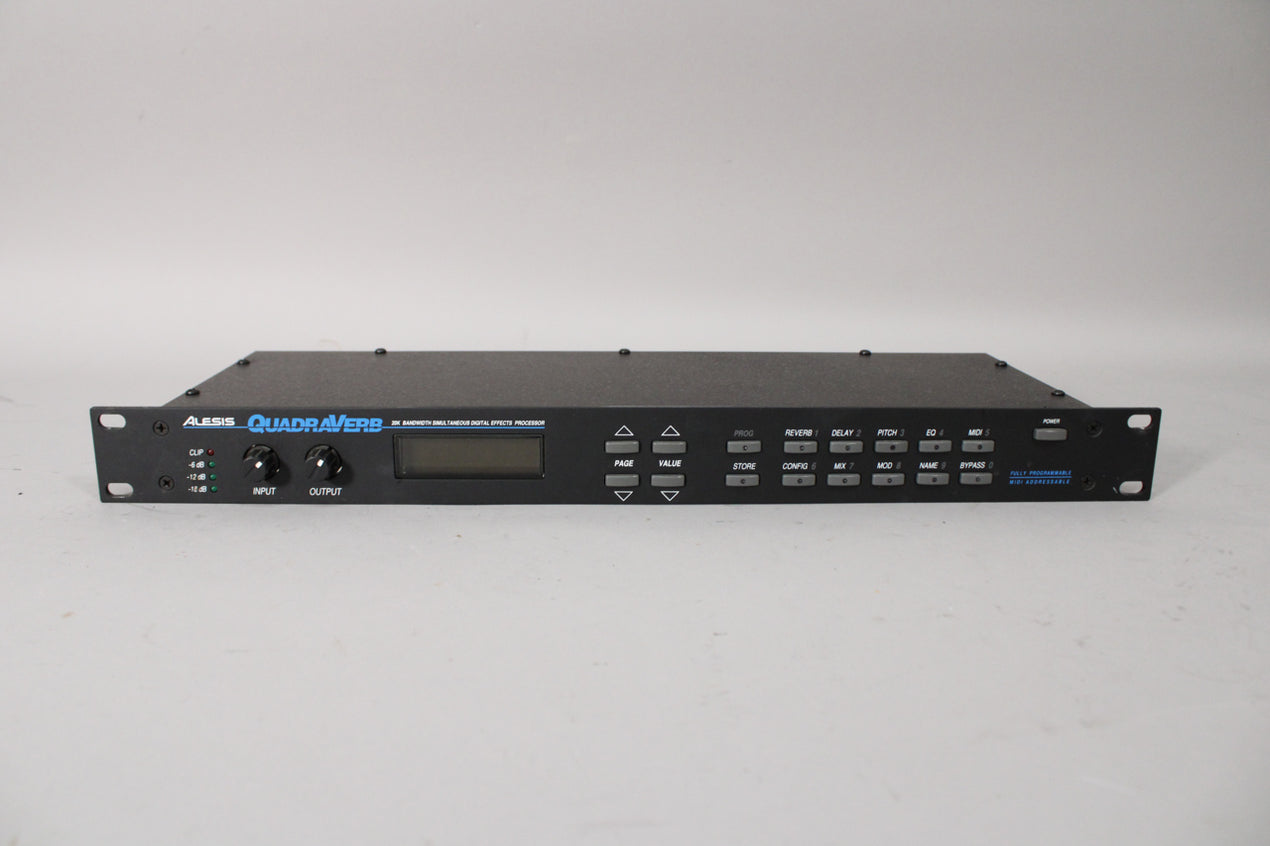 Alesis QuadraVerb Digital Effect Processor Rack Unit – Imperial Vintage ...