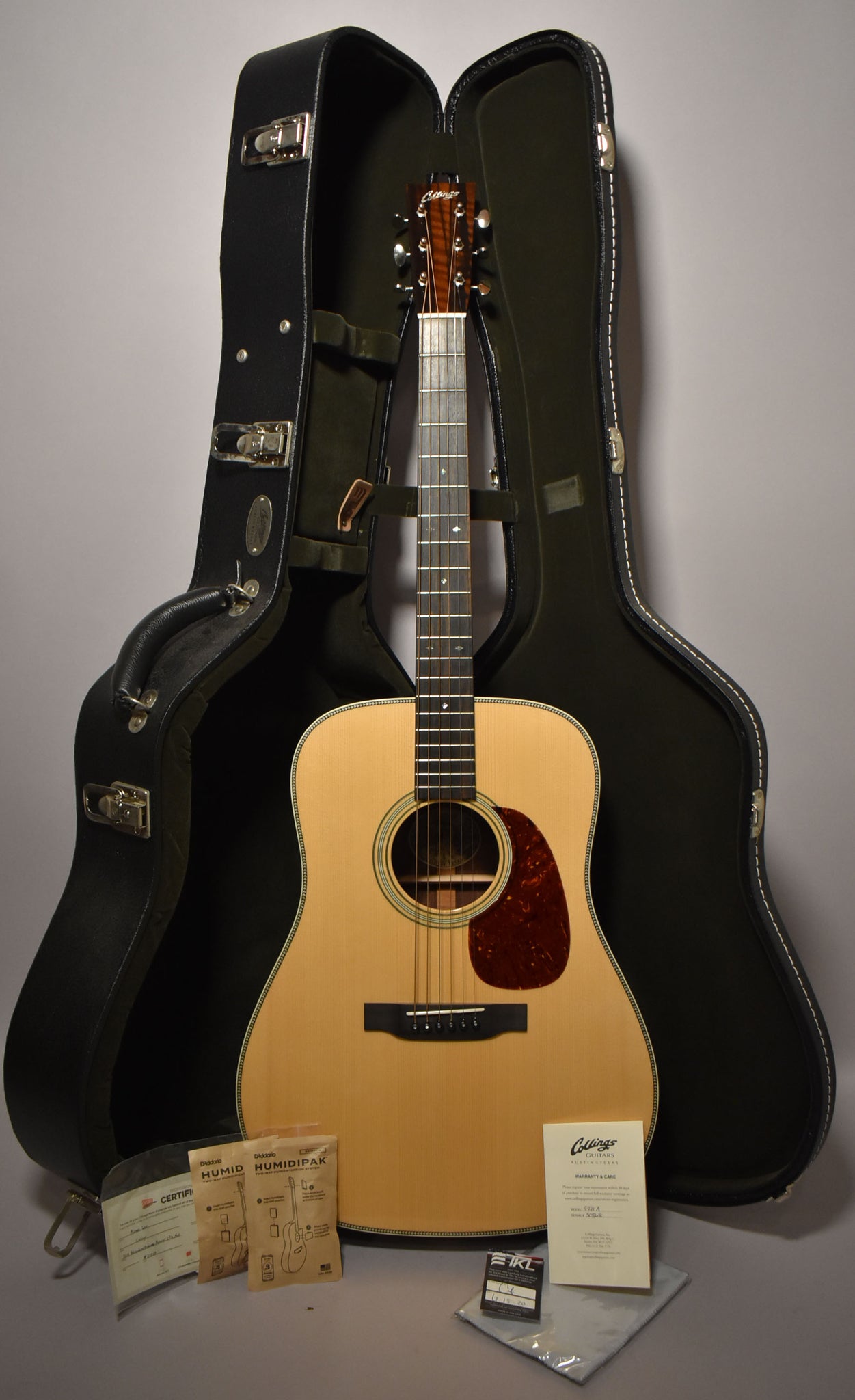 Collings D2H-A Dreadnought Natural w/OHSC – Imperial Vintage Guitars