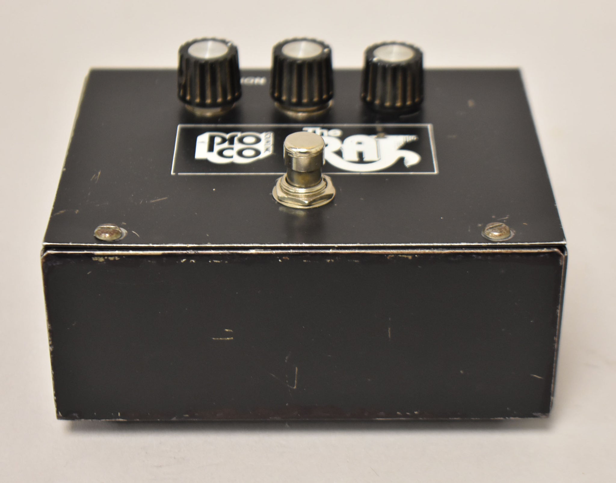 1978 Pro Co Rat V1 Big Box Distortion Fringe Logo – Imperial Vintage ...