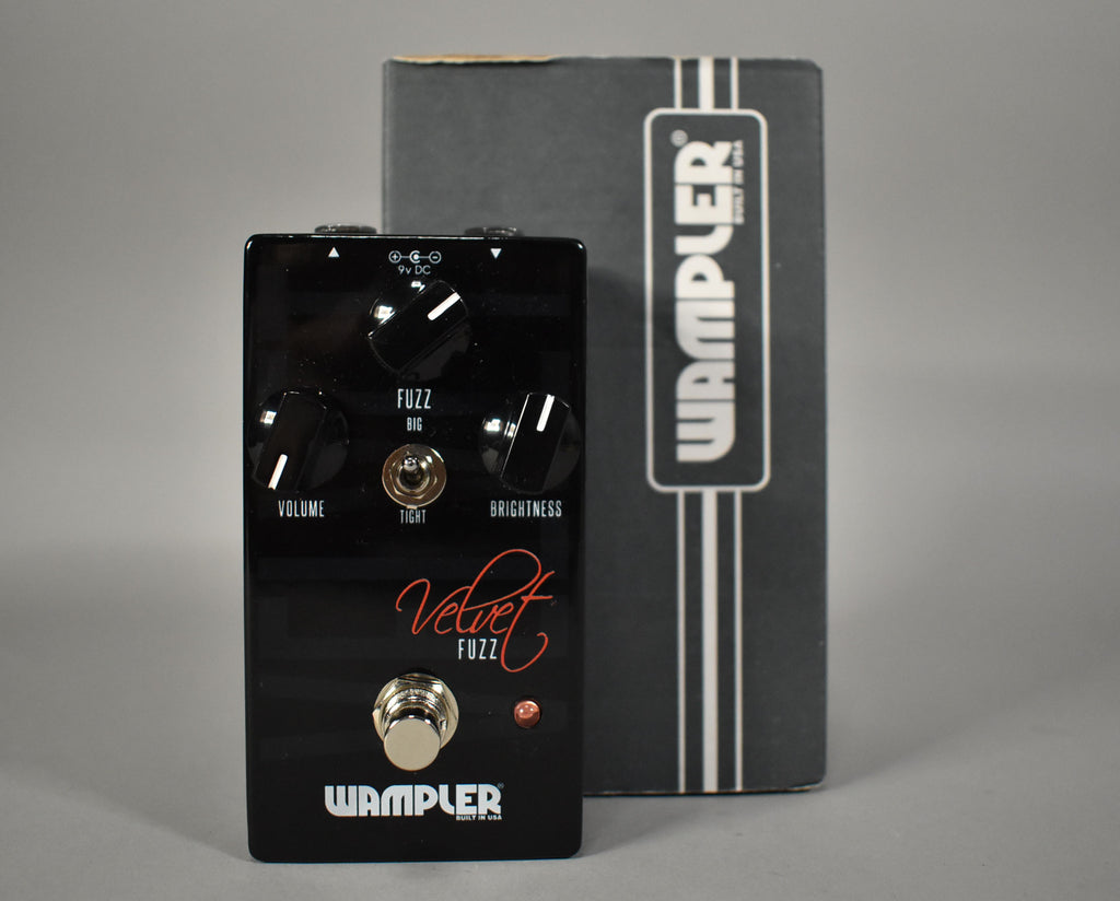Wampler Velvet Fuzz V2 Pedal | Black – Imperial Vintage Guitars