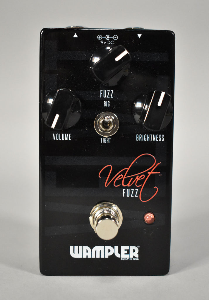 Wampler Velvet Fuzz V2 Pedal | Black – Imperial Vintage Guitars