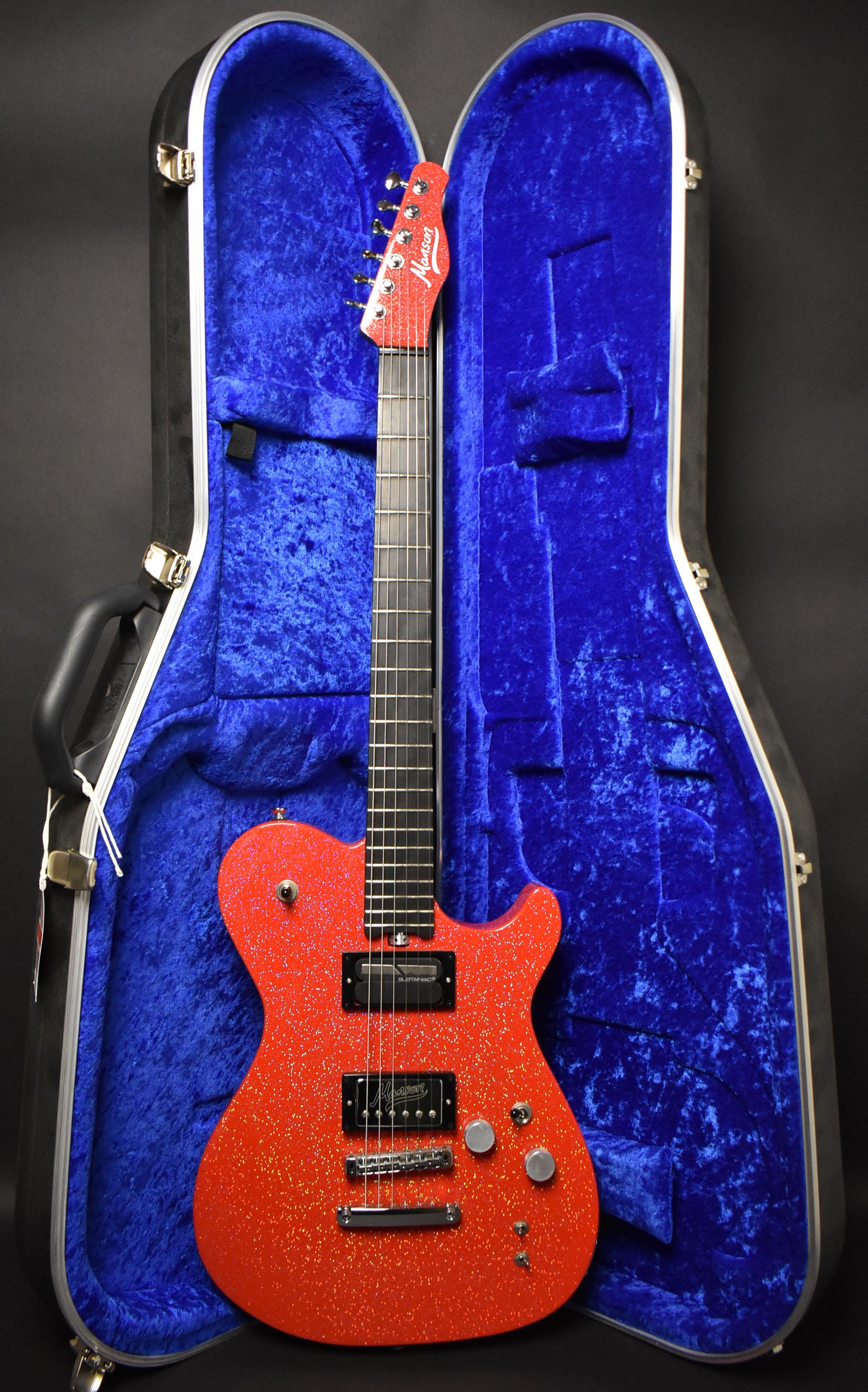 2021 Manson MA EVO 10th Anniversary Red Santa Sparkle LED w/OHSC ...
