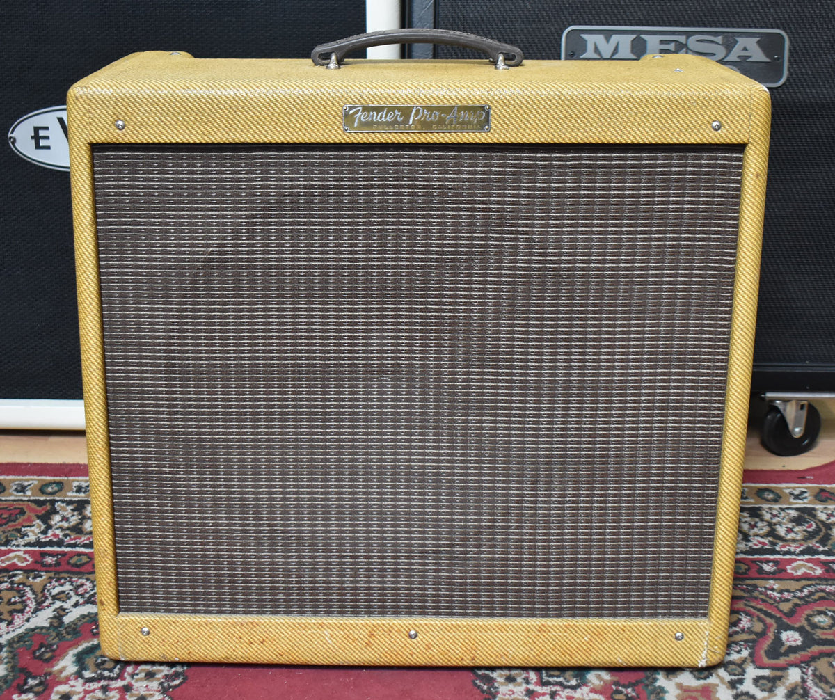 1956 Fender Pro 5E5-B Narrow Panel Tweed Amplifier – Imperial Vintage ...