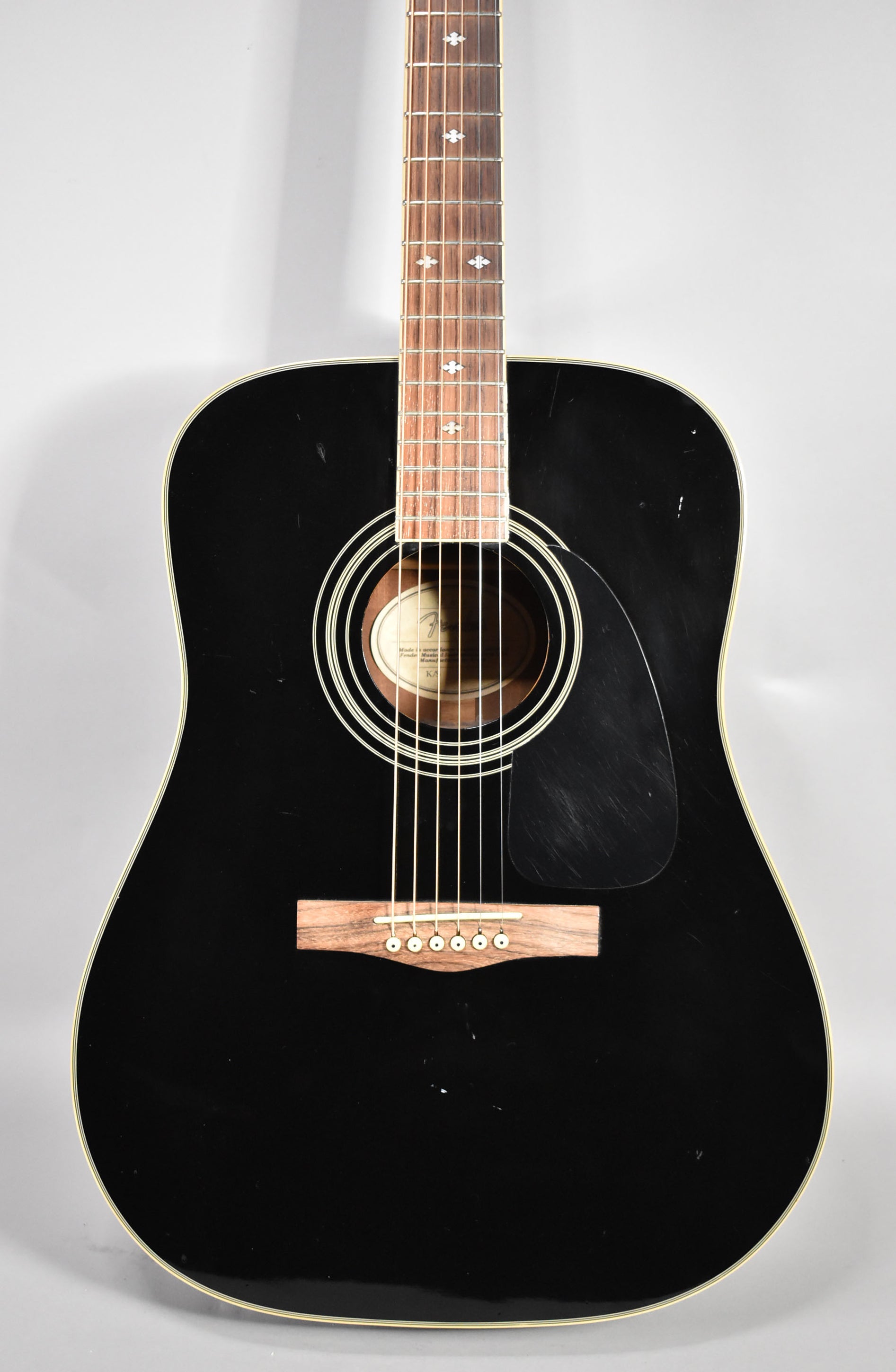 1997 Fender DG-16 Acoustic Black – Imperial Vintage Guitars