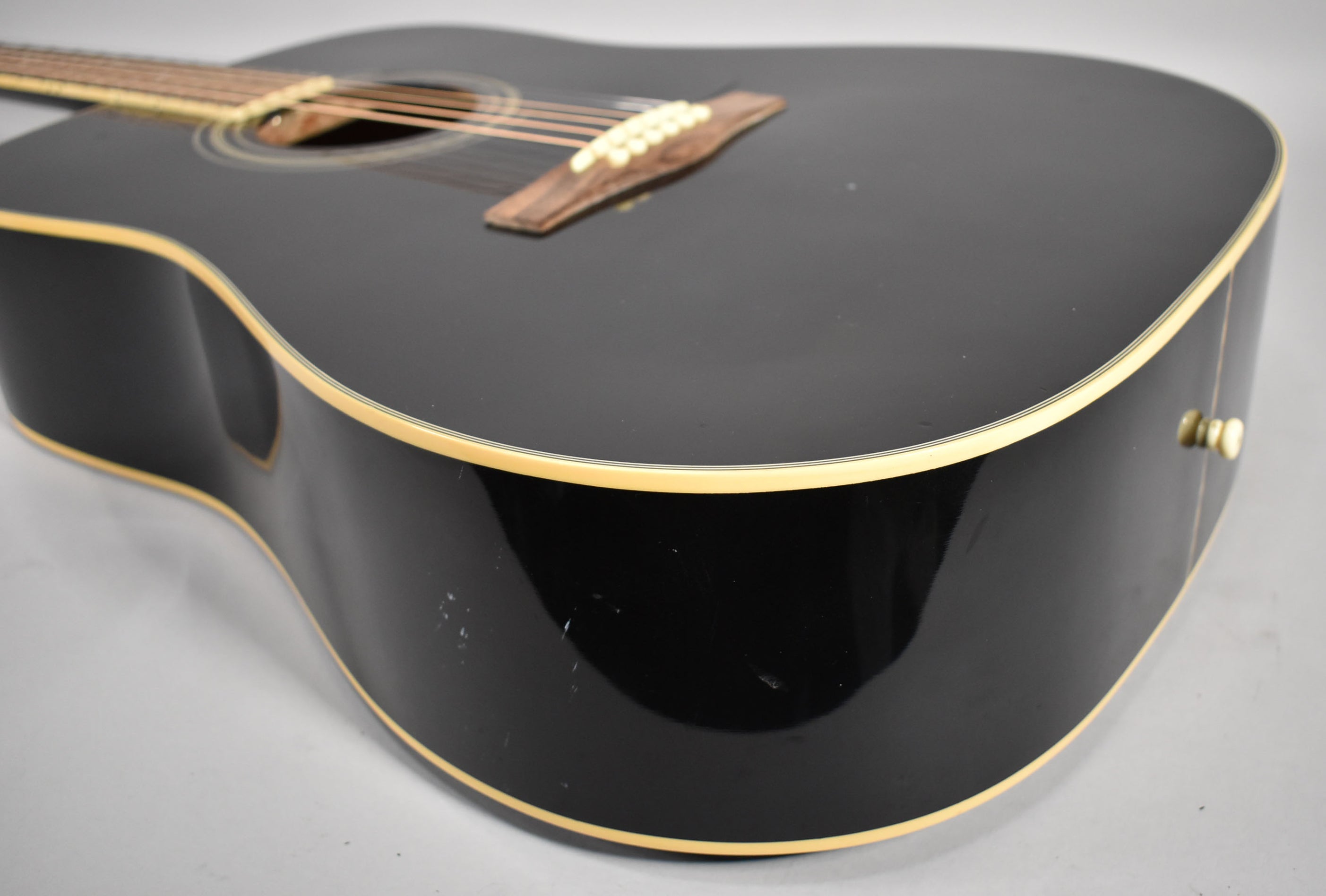 1997 Fender DG-16 Acoustic Black – Imperial Vintage Guitars