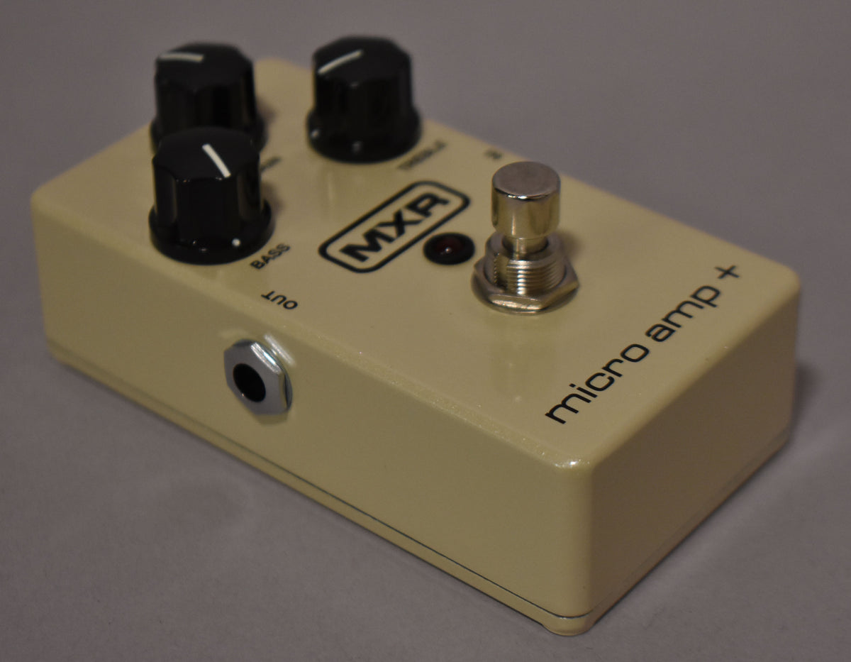 MXR Micro Amp + Boost Pedal Cream – Imperial Vintage Guitars