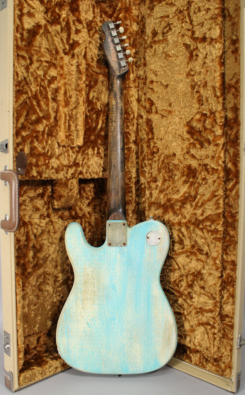 Parson California Caster Blue Princess Heavy Relic Finish One-Of-A-Kin ...