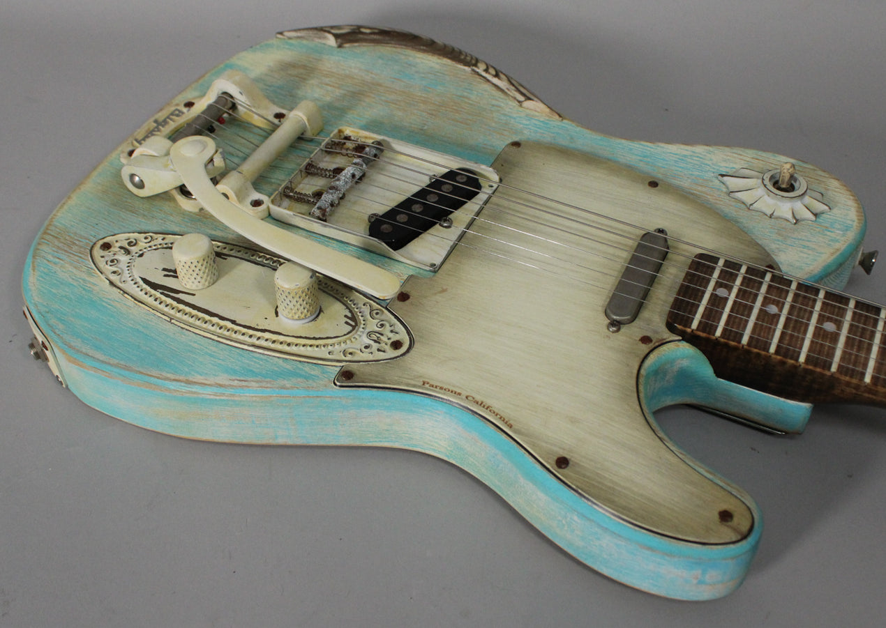 Parson California Caster Blue Princess Heavy Relic Finish One-Of-A-Kin ...