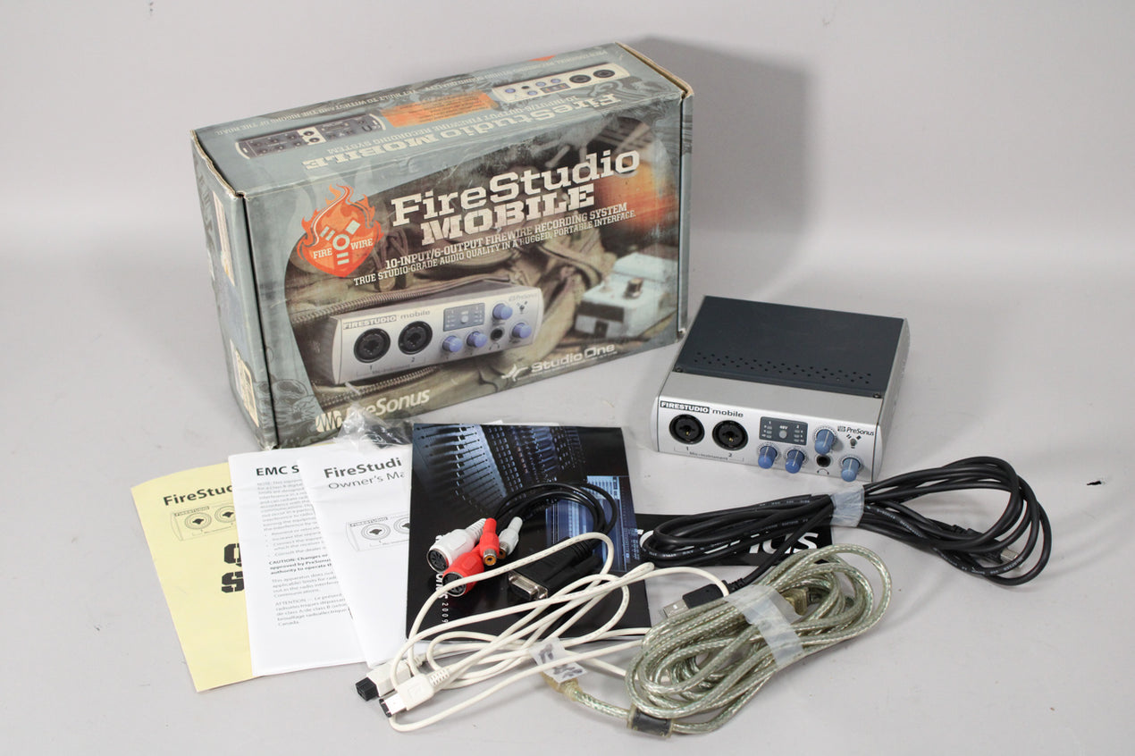 PreSonus FireStudio Mobile Interface – Imperial Vintage Guitars