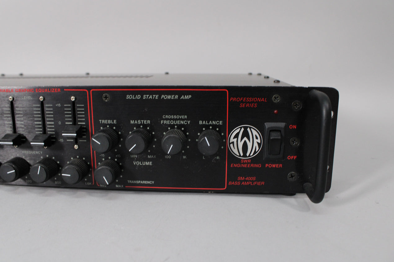 SWR SM-400 Rack Mount 400 Watt Tube Preamp Bass Amplifier – Imperial ...