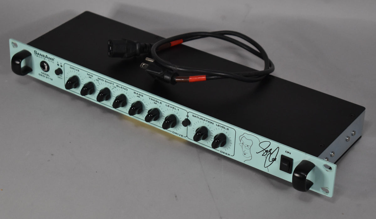 Tech 21 GED-2112 Geddy Lee SansAmp Rackmount Bass Preamp with Effects ...