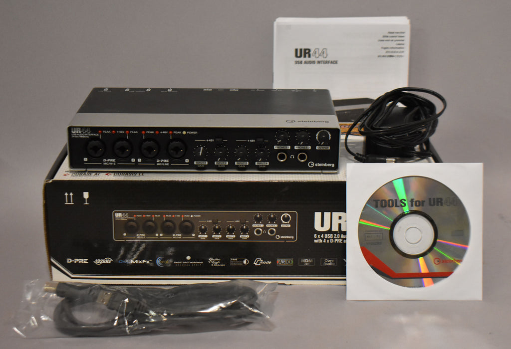 Steinberg UR44 USB Audio Interface Black w/Box – Imperial Vintage Guitars