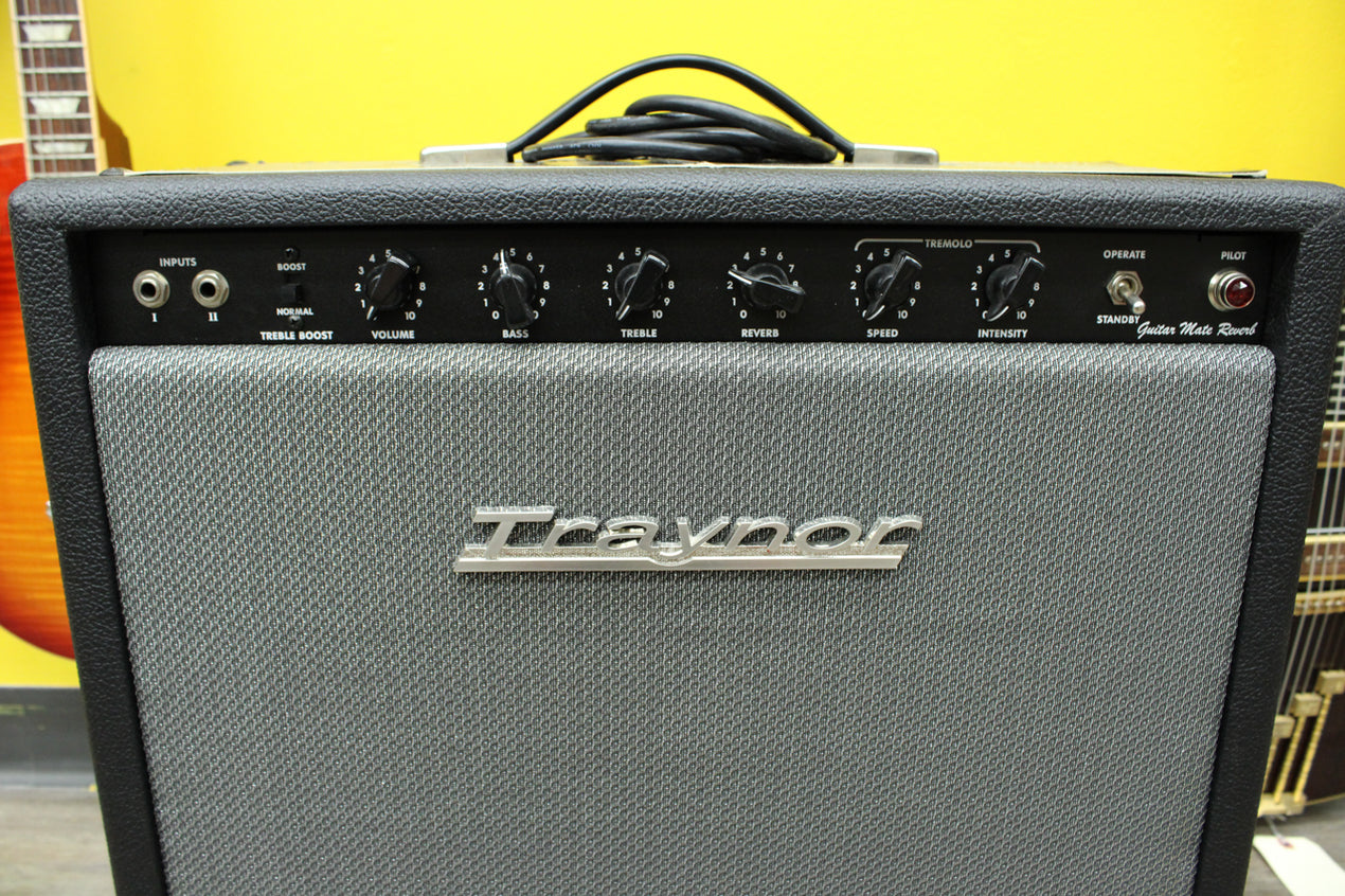Traynor YGM-3 Guitar Mate Reverb 20w Reissue Closed Back 1x12 Combo ...