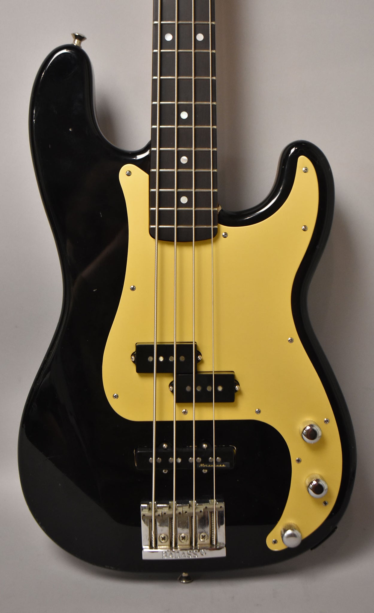 Warmoth PJ-Style Partscaster Electric Bass Black Schecter Body Black ...