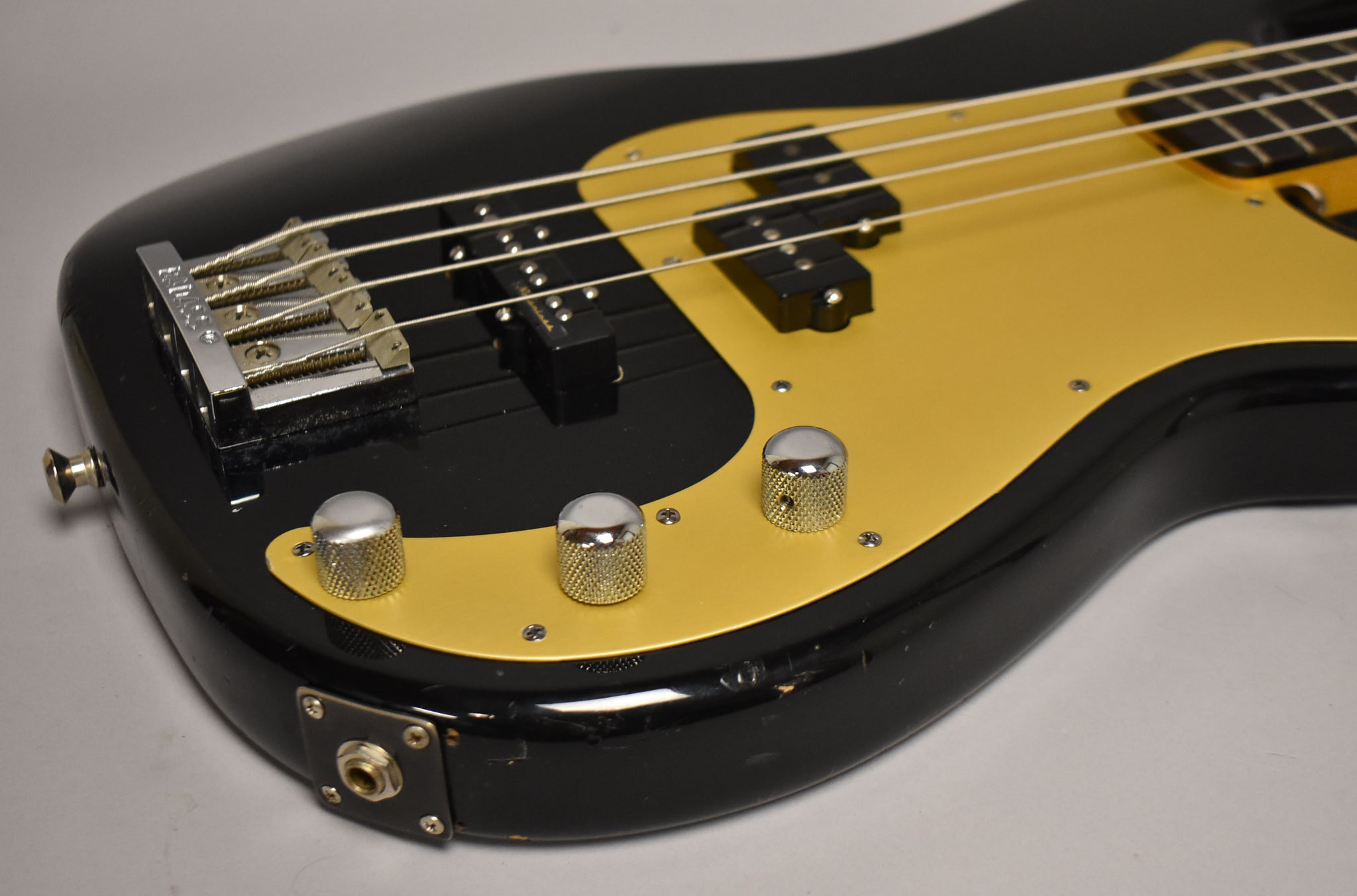 Warmoth PJ-Style Partscaster Electric Bass Black Schecter Body Black ...