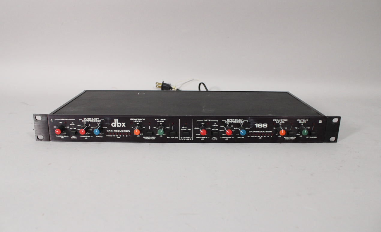 dbx 166 Over Easy Compressor With Gate And Peakstop – Imperial Vintage ...