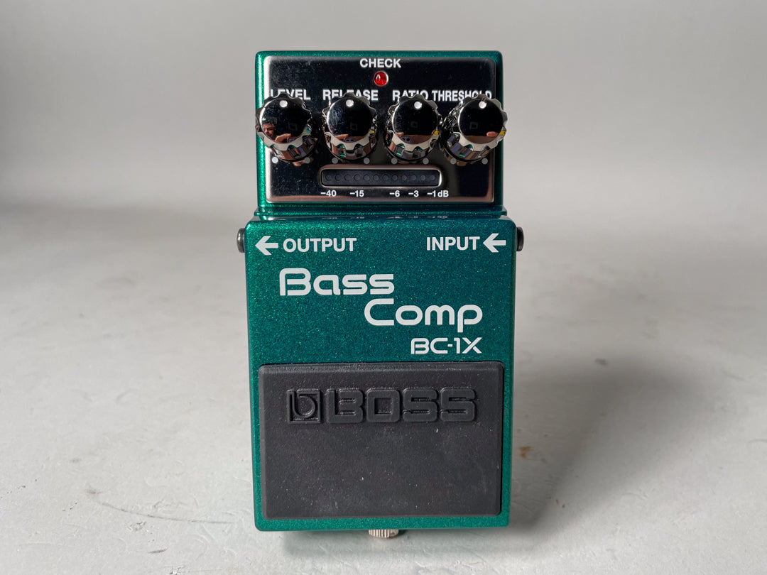 2023 Boss BC-1X Bass Comp Green – Imperial Vintage Guitars