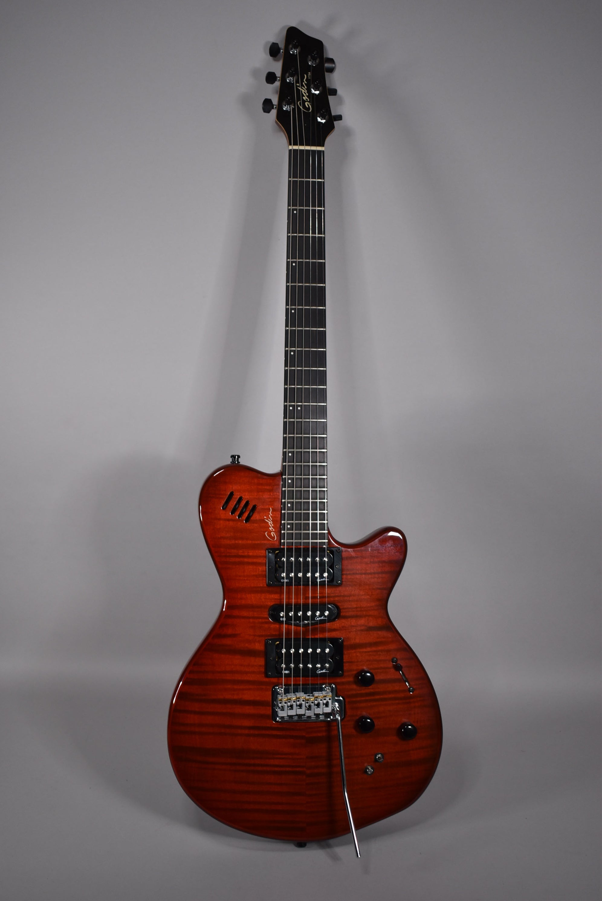 2006 Godin XTSA Trans Red Finish Electric Guitar – Imperial Vintage Guitars
