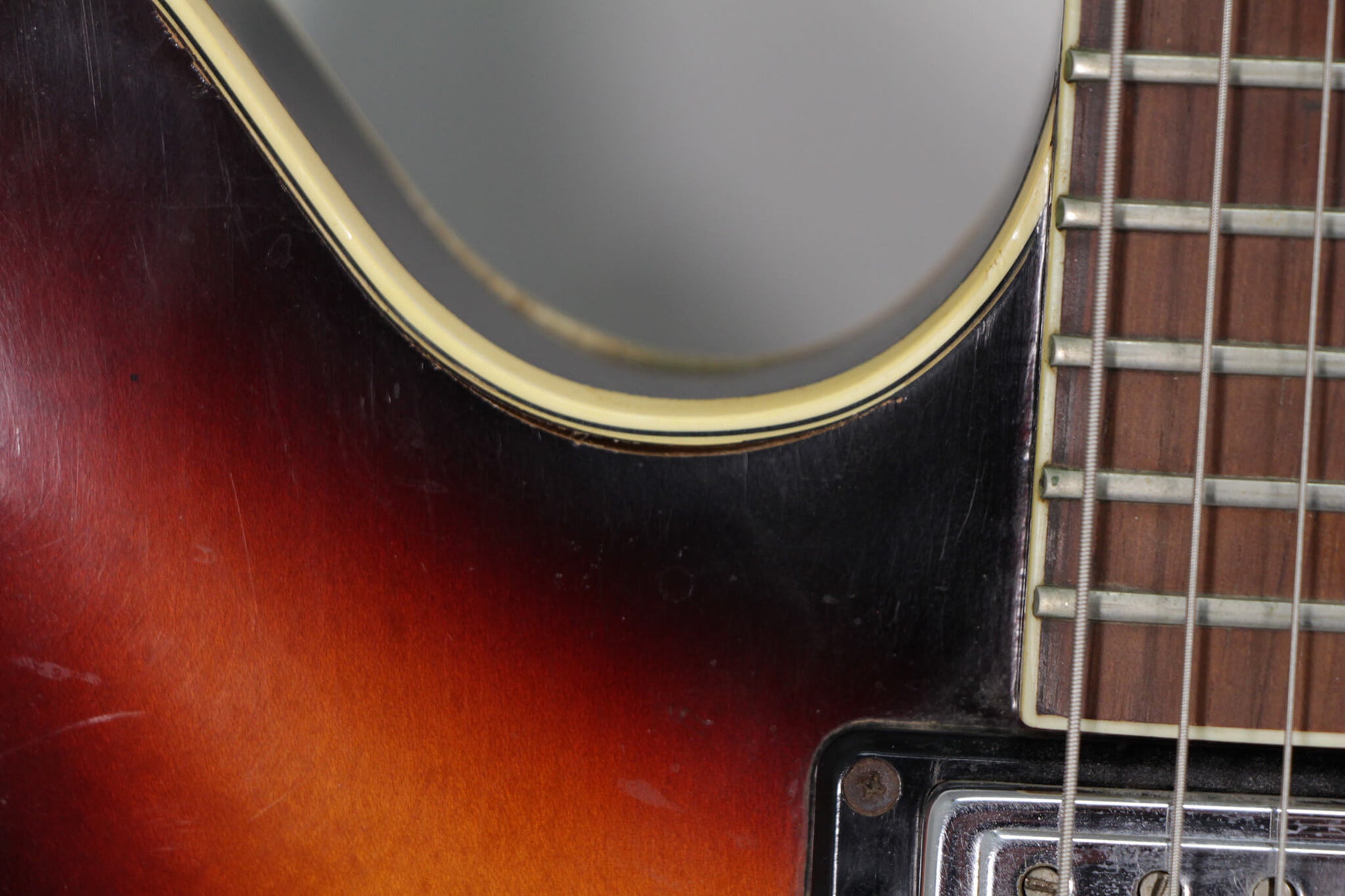 1966 Guild Starfire IV Sunburst Finish Vintage Electric Guitar w/OHSC ...
