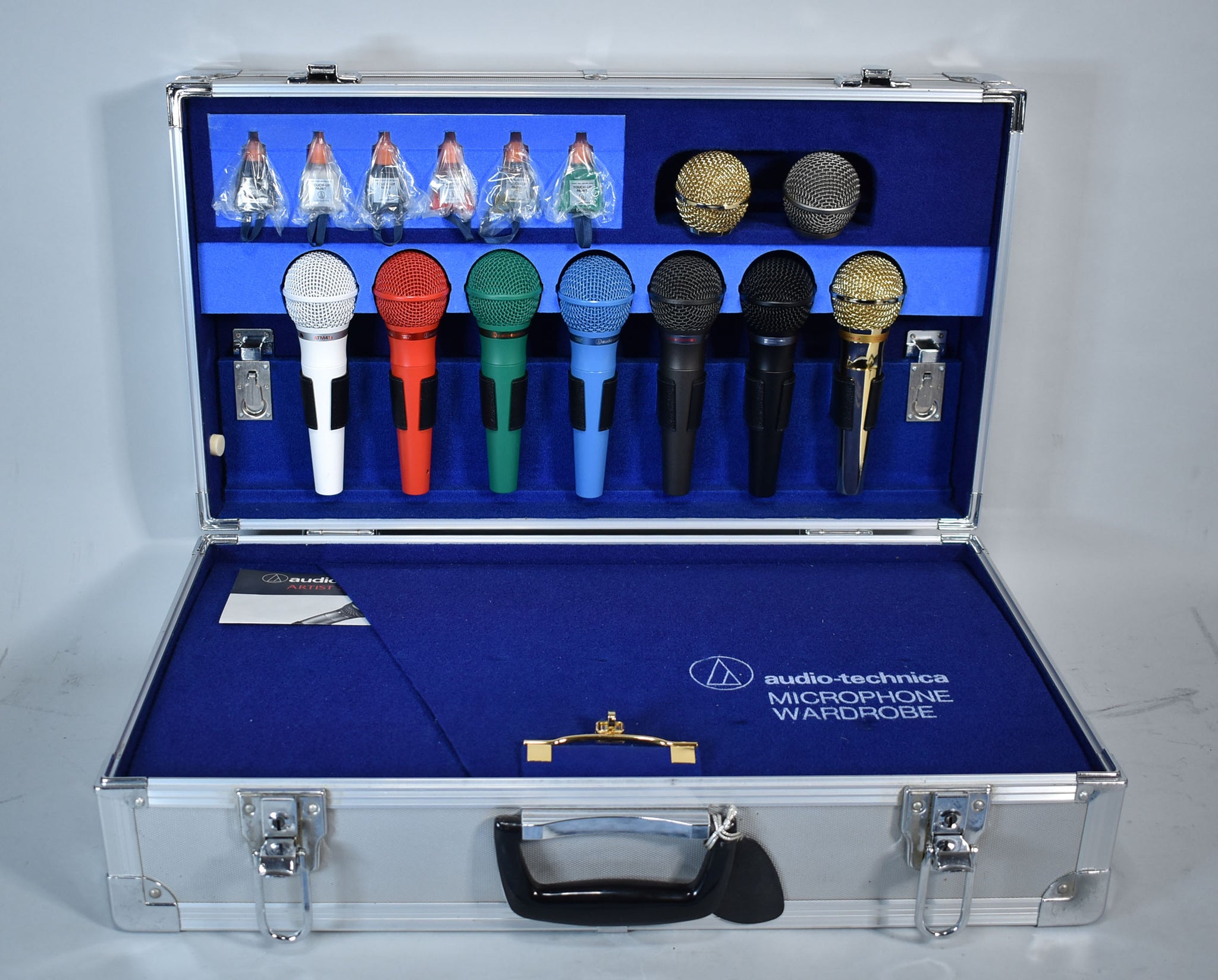 1980s Audio-Technica ATM41 "The Microphone Wardrobe" Colored Microphon ...