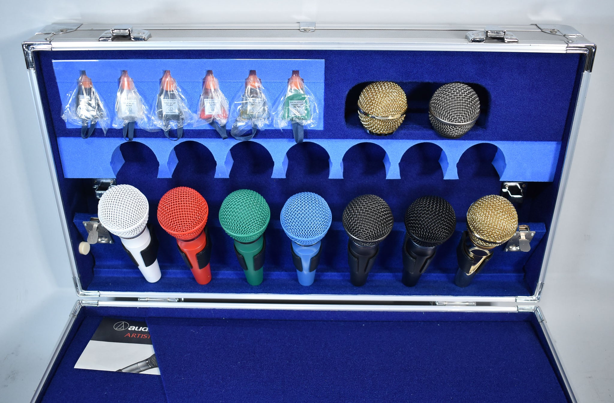 1980s Audio-Technica ATM41 "The Microphone Wardrobe" Colored Microphon ...