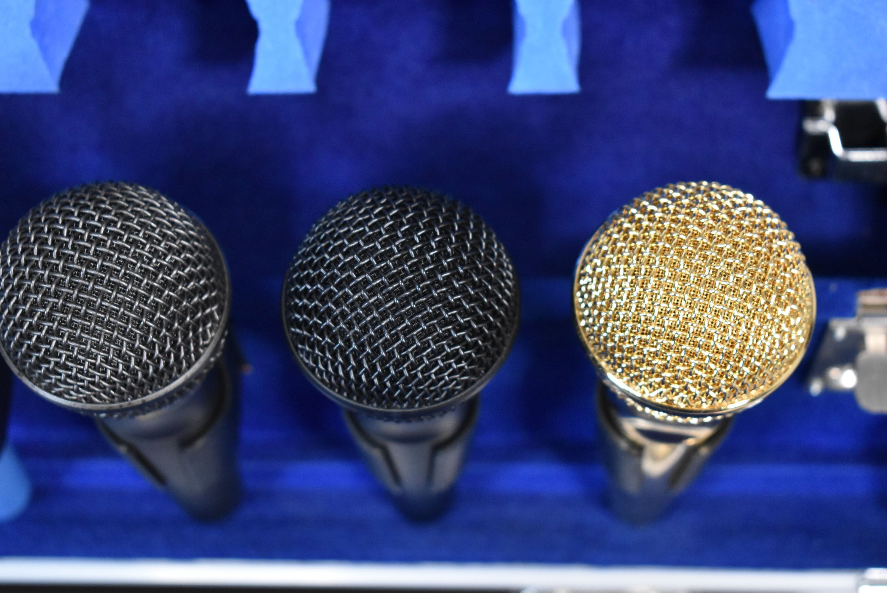 1980s Audio-Technica ATM41 "The Microphone Wardrobe" Colored Microphon ...