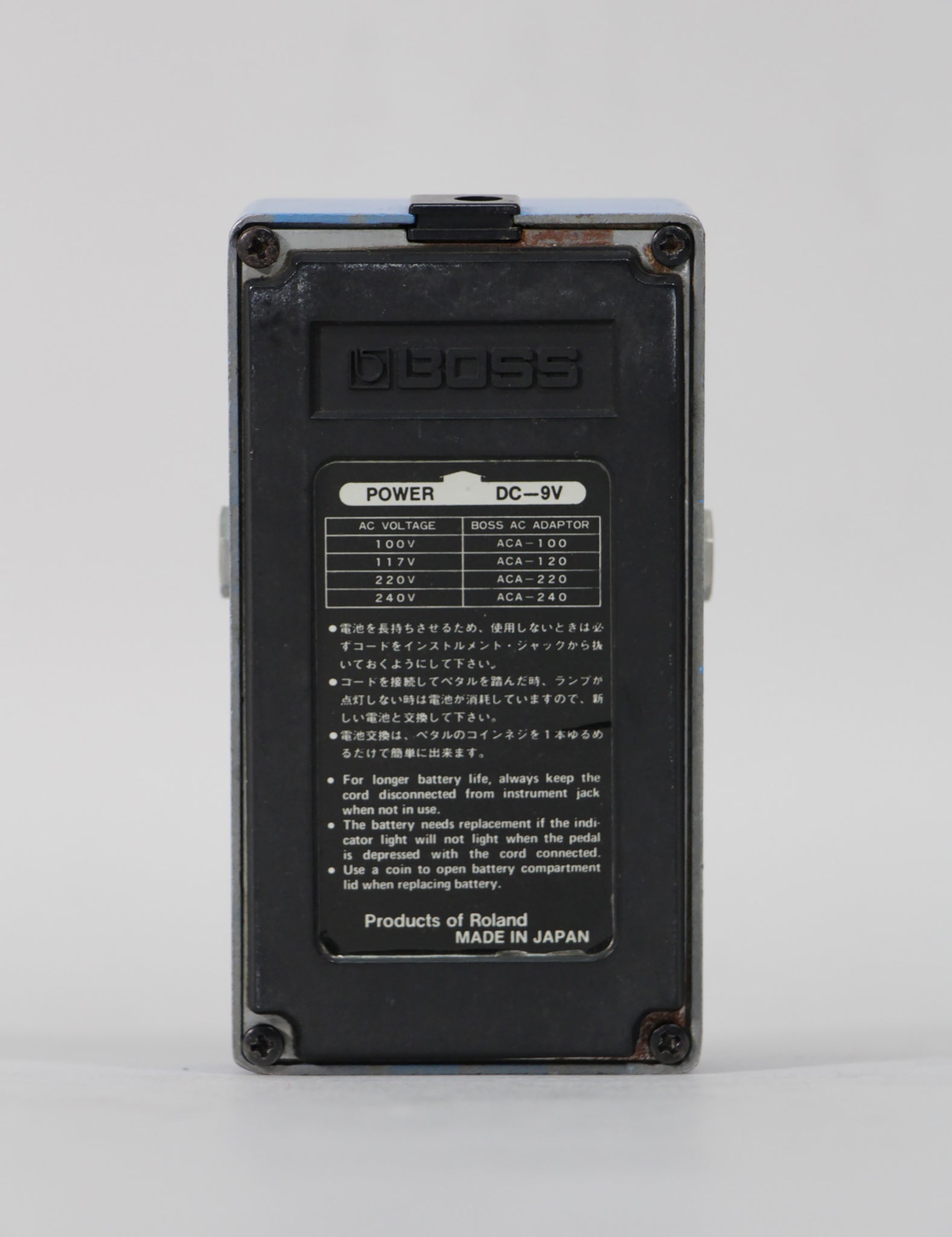 1979 Boss CS-1 Compressor - Silver Screw - Made In Japan – Imperial ...