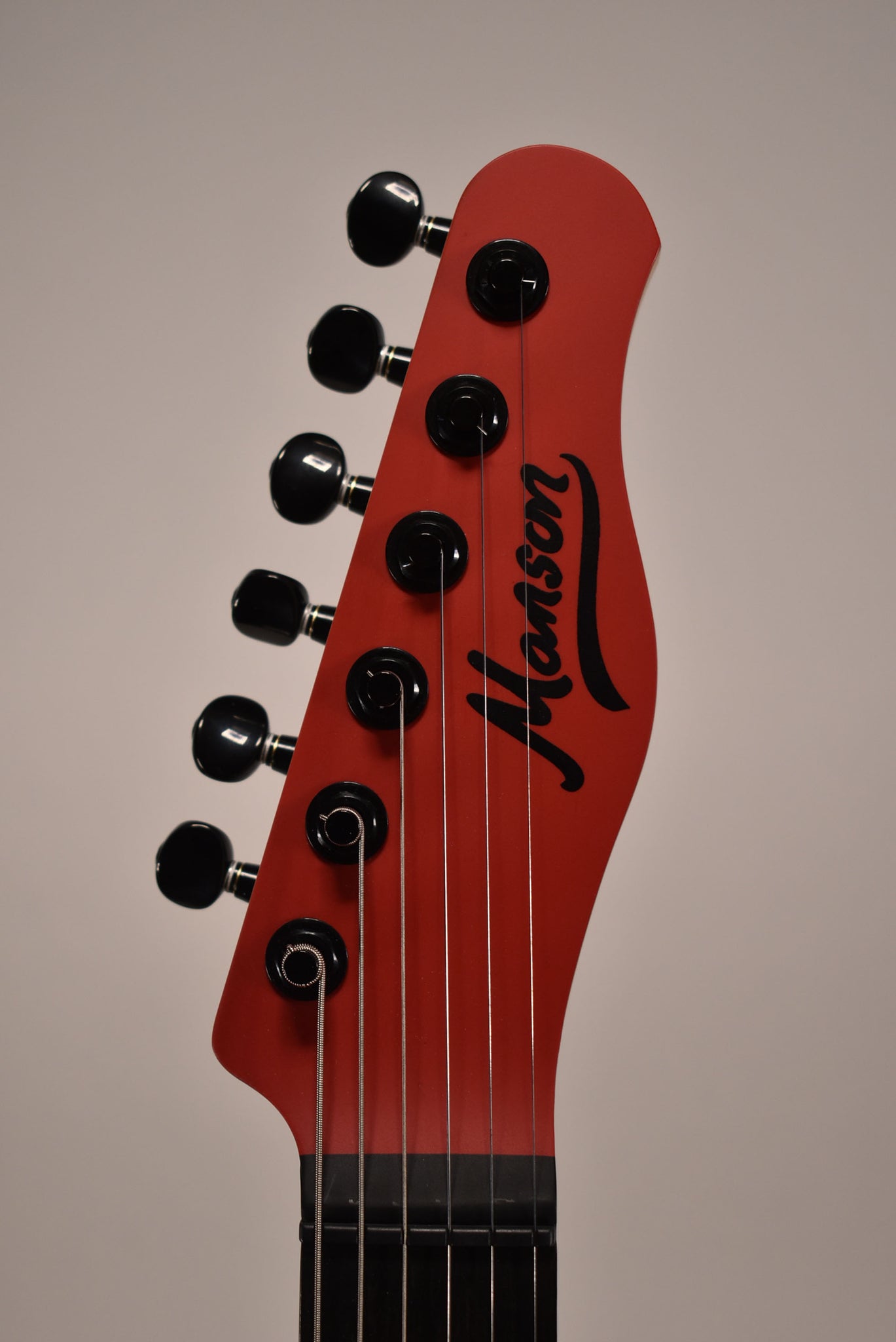 2021 Manson MA EVO Sustainiac Satin Fire Red Finish Electric Guitar w ...